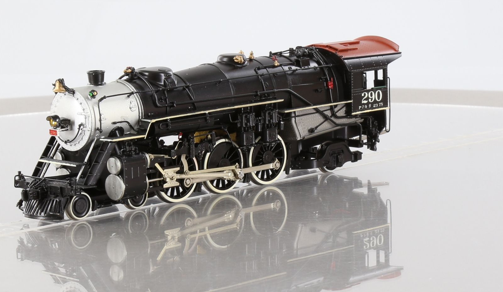 HO Brass Model Train - KEY A&WP AWP Atlanta & West Point 4-6-2 #290 ...