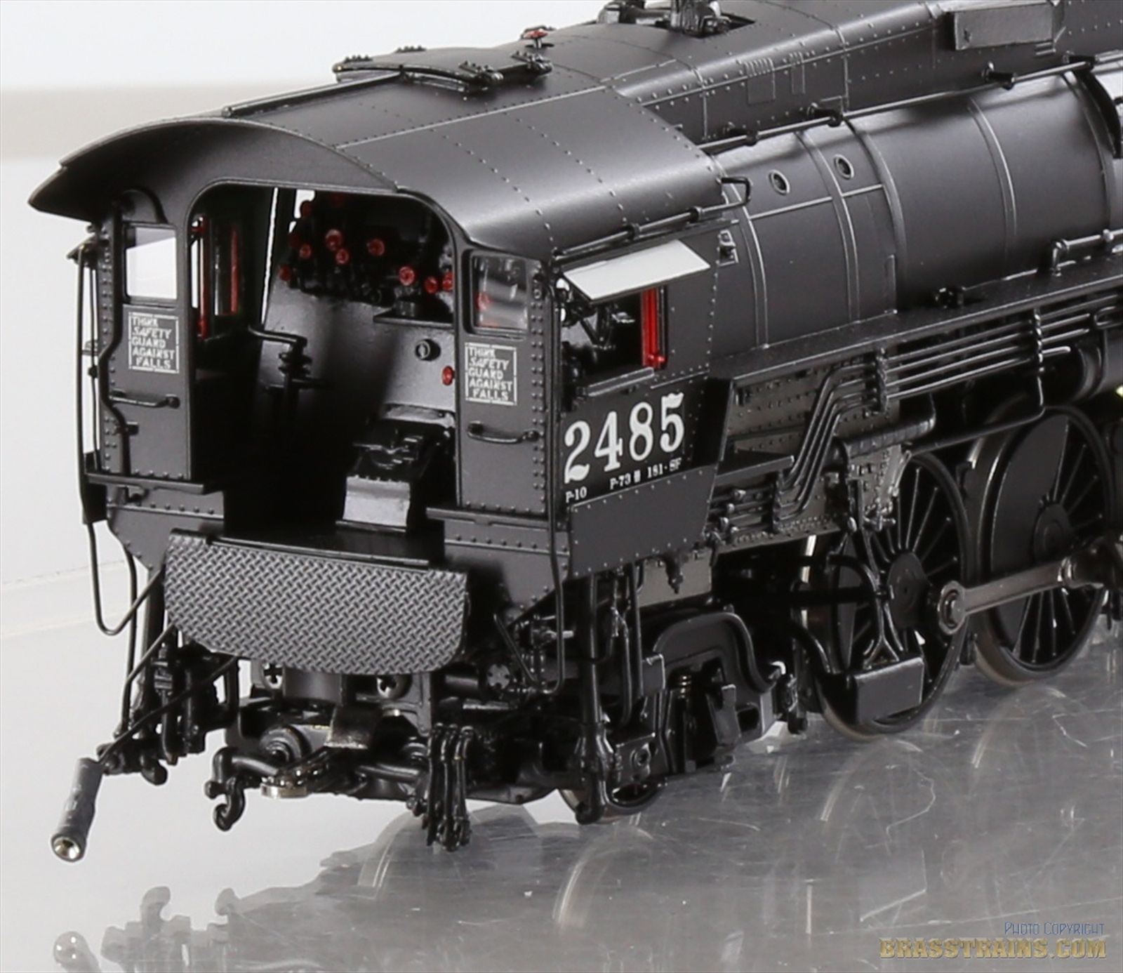 HO Brass Model Train - GPM-2485.2 Glacier Park SP Southern Pacific P-10 ...