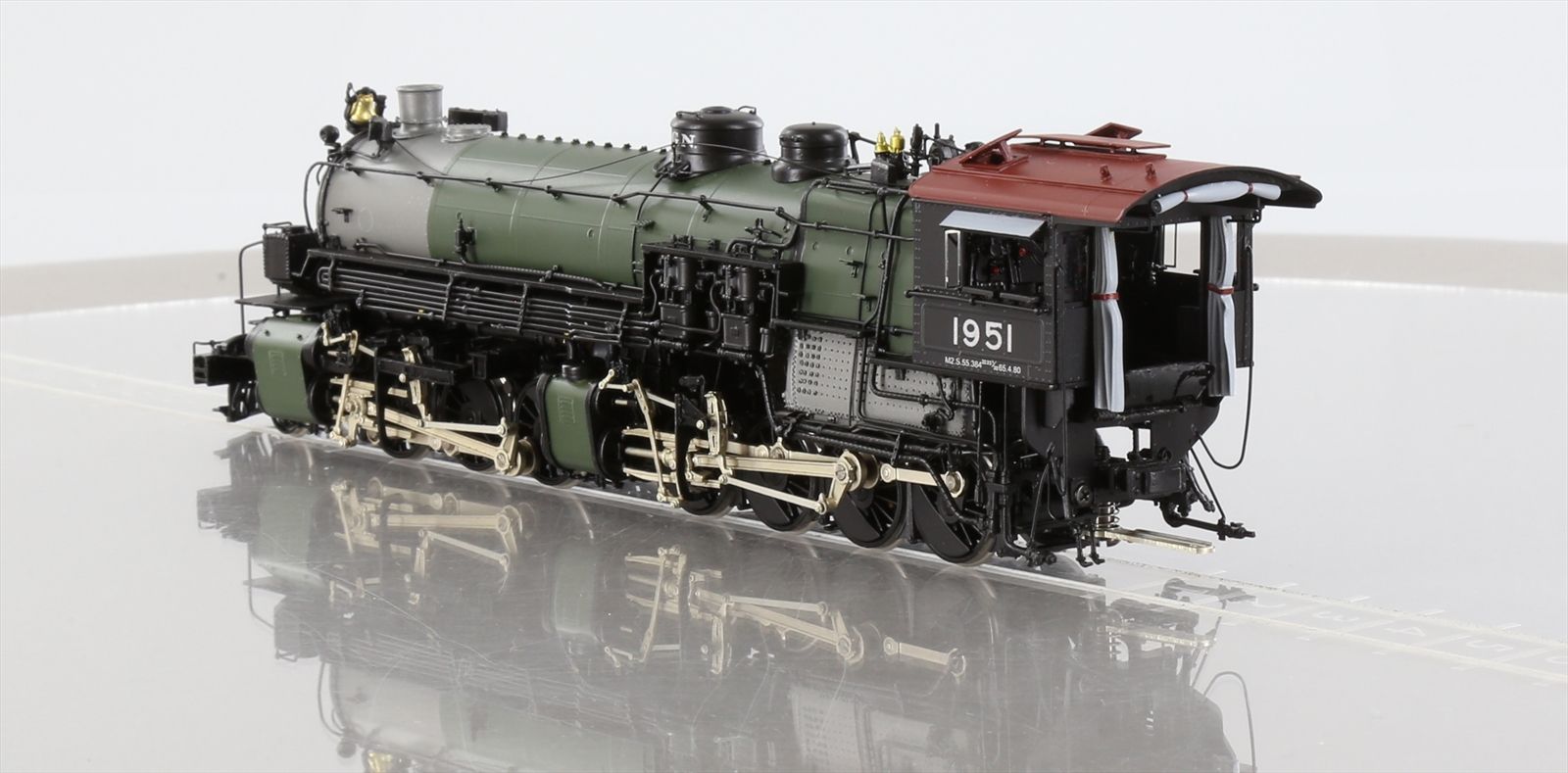 HO Brass Model Train - W&R GN Great Northern M-2 2-6-8-0 Version 1 ...