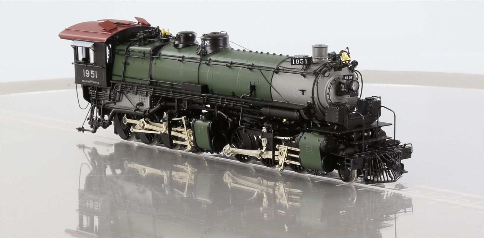HO Brass Model Train - W&R GN Great Northern M-2 2-6-8-0 Version 1 ...
