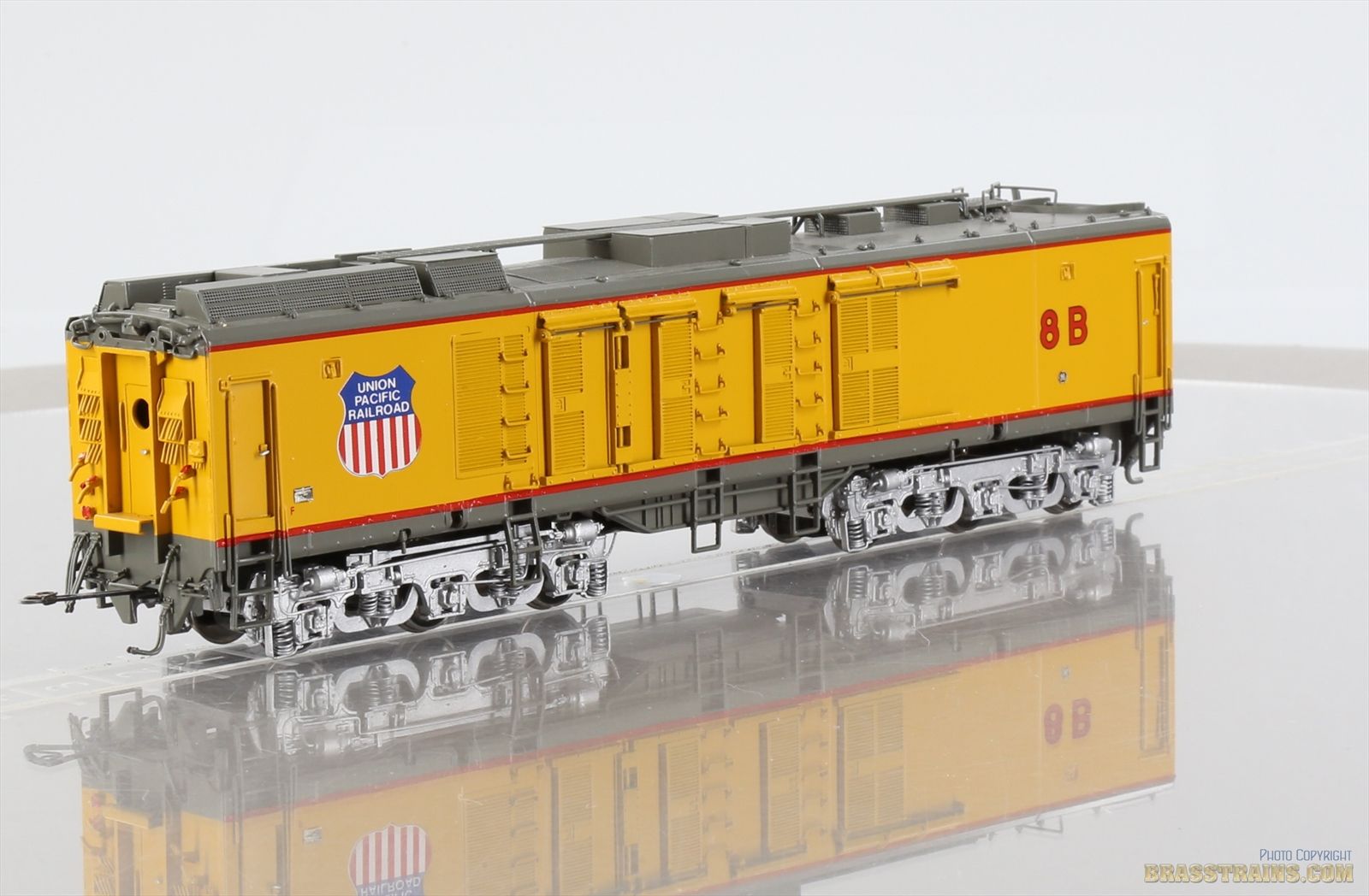 HO Brass Model Train - OMI 6507.1 Overland UP Union Pacific 3-Unit Gas ...