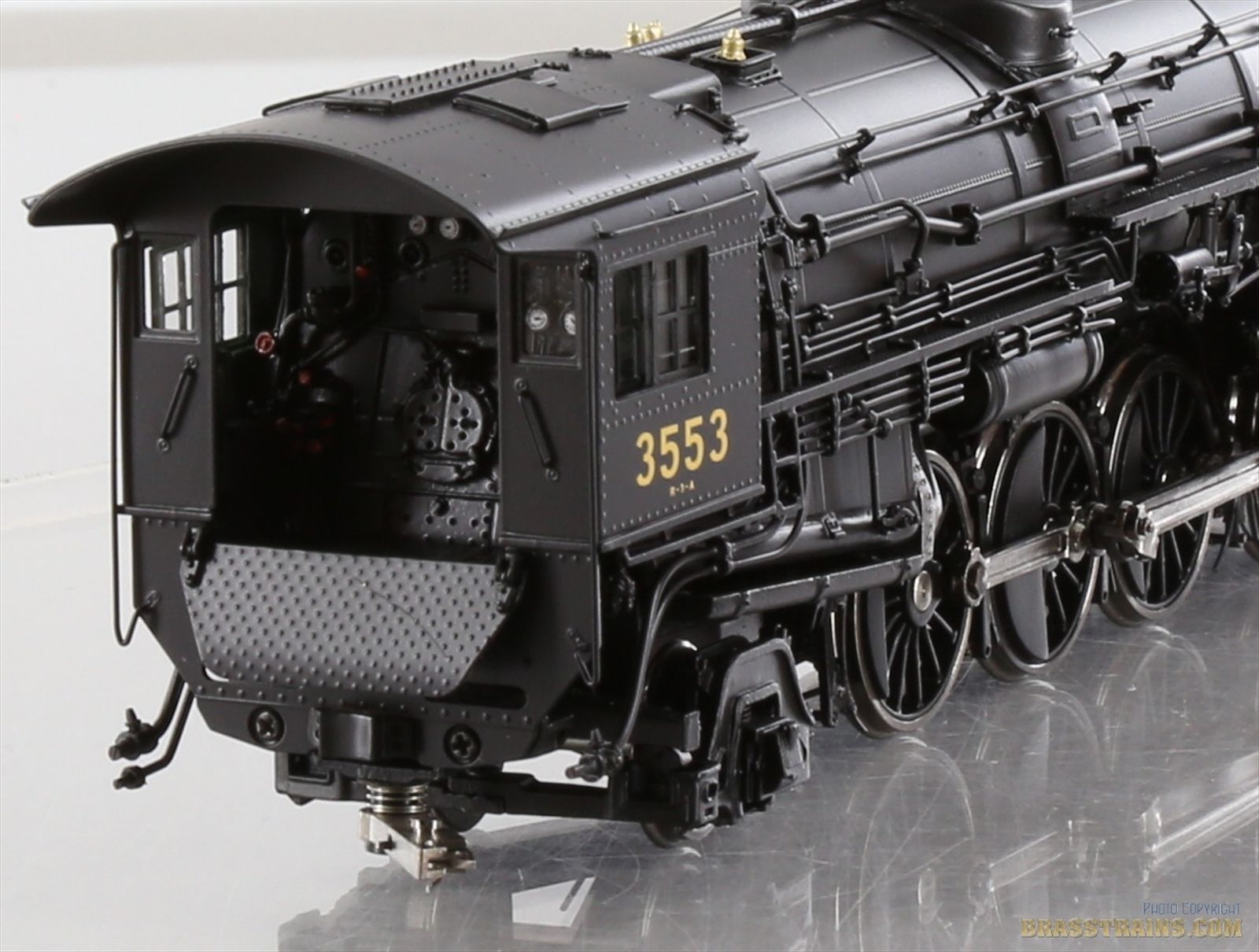 HO Scale Brass Model - PSC 17780-1 NH New Haven 4-8-2 R-3a R3a #3553 - F/P