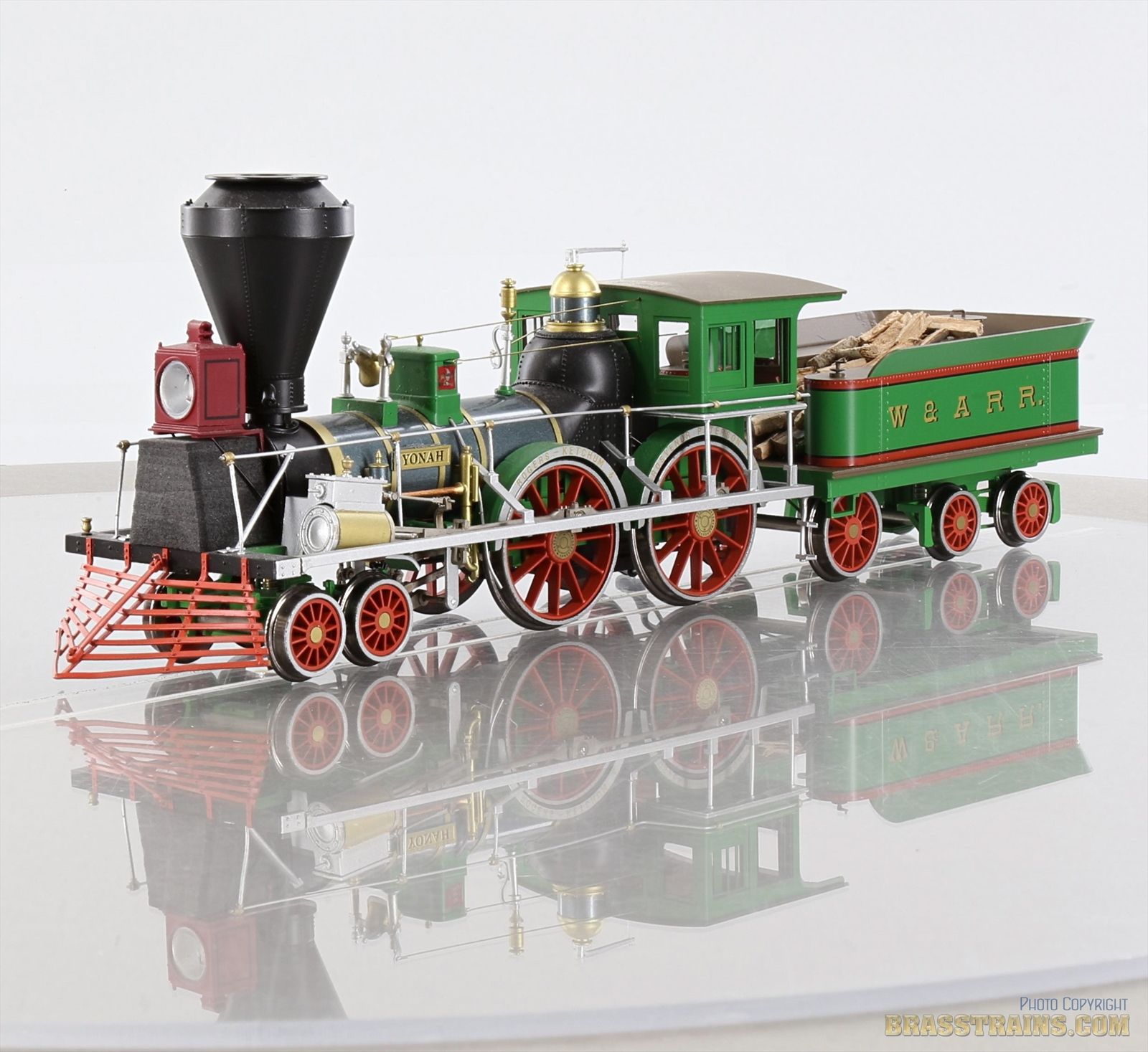 O Scale Model Train - SMR Trains W&A Western & Atlantic 4-4-0 YONAH 2-Rail