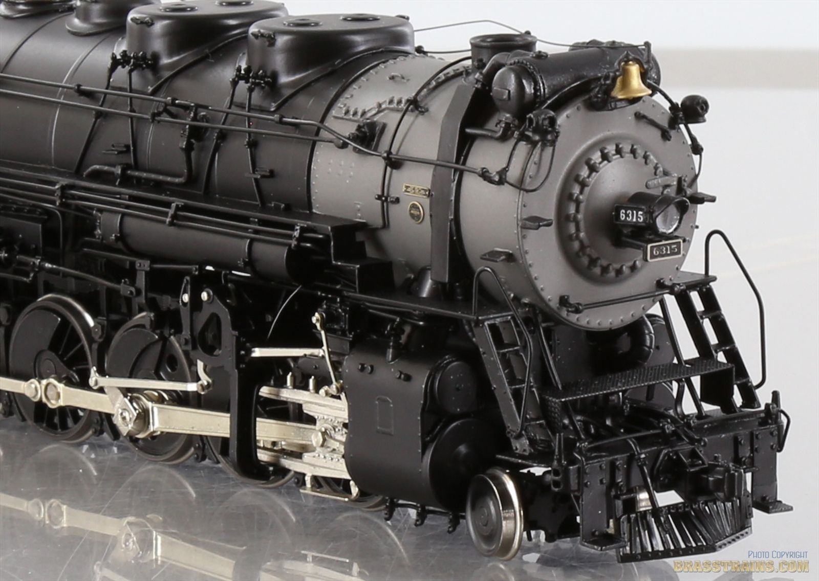 HO Brass Model Train - Challenger CIL 2132.1 CB&Q Burlington M4a 2-10-4 ...
