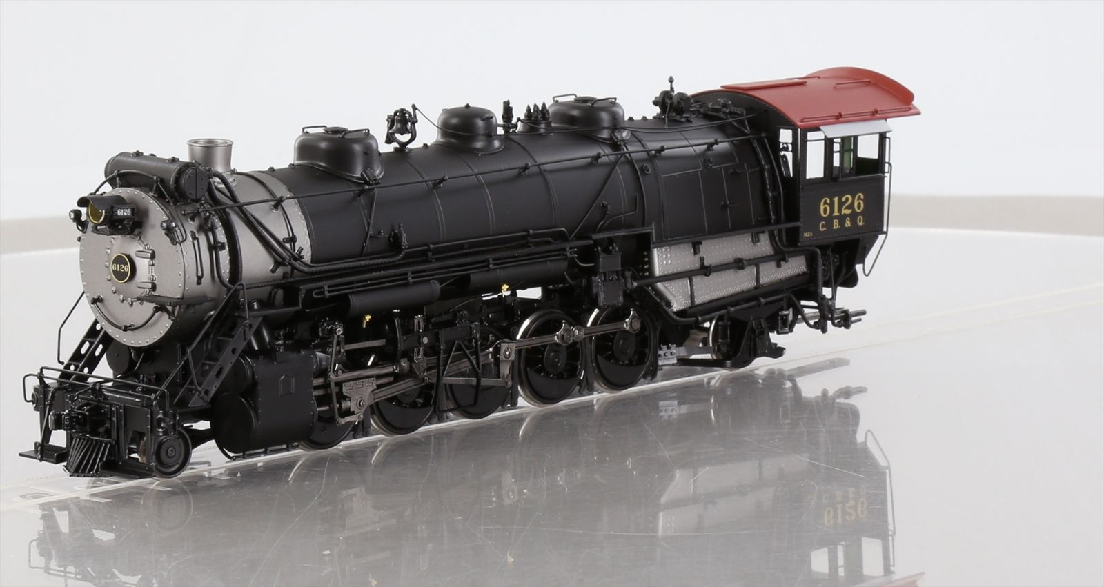 HO Brass Model Train - CIL 2501.1 Challenger CB&Q Burlington 2-10-2 M2A ...