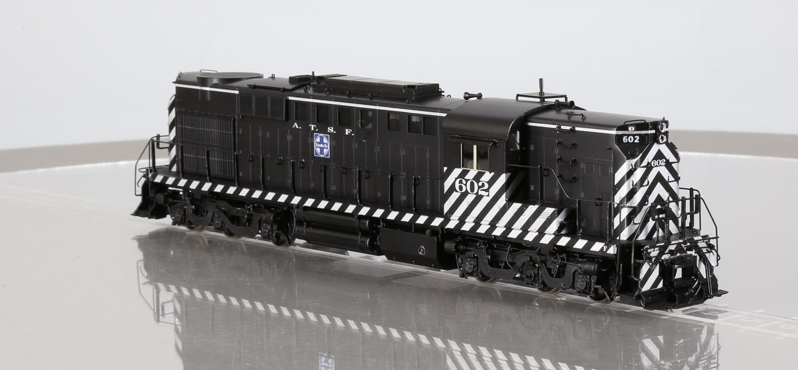 HO Brass Model Train - OMI 6901.1 ATSF Santa Fe ALCO RSD7 Diesel #602 -F/P