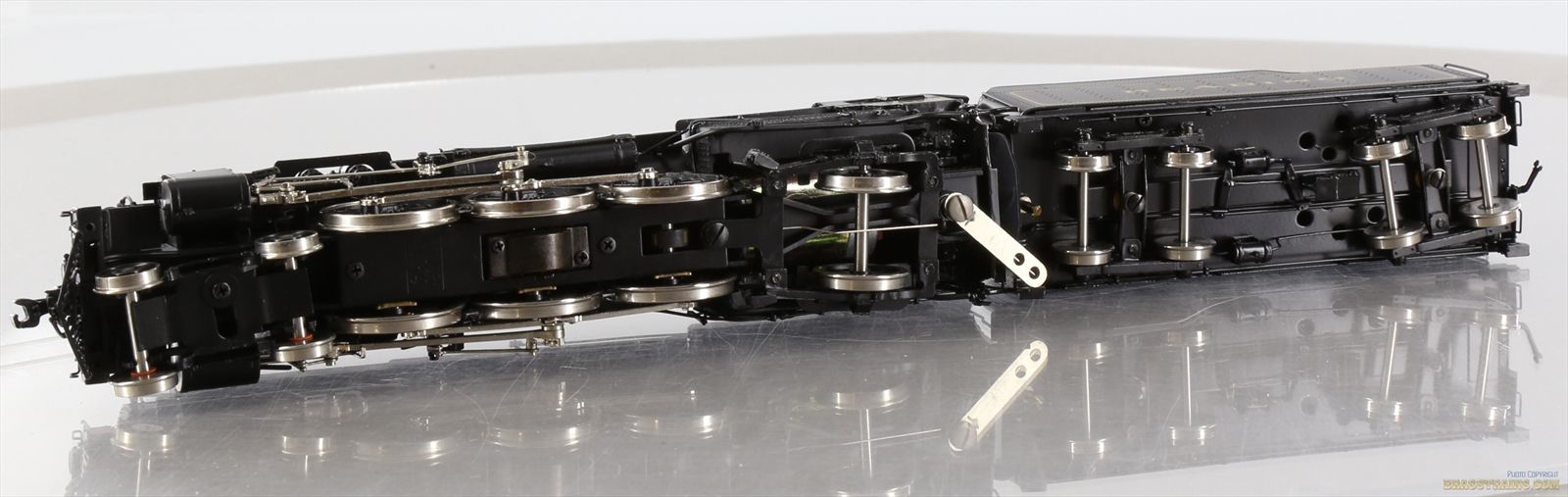 HO Scale Brass Model Train - OMI 1565.1 Reading 4-6-2 G1Sa ...