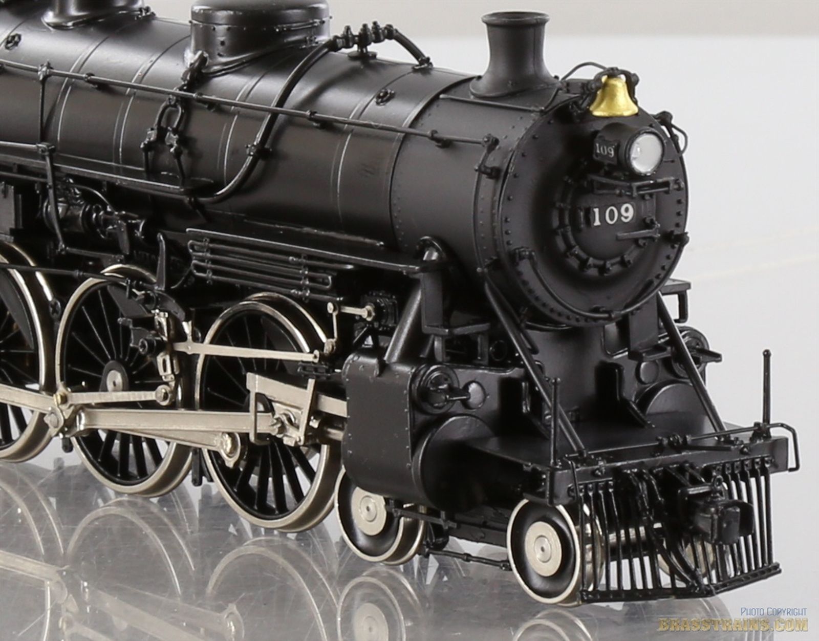HO Scale Brass Model Train - OMI 1565.1 Reading 4-6-2 G1Sa ...