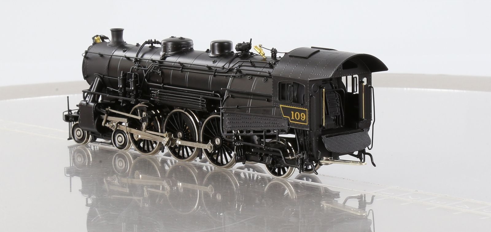 HO Scale Brass Model Train - OMI 1565.1 Reading 4-6-2 G1Sa ...