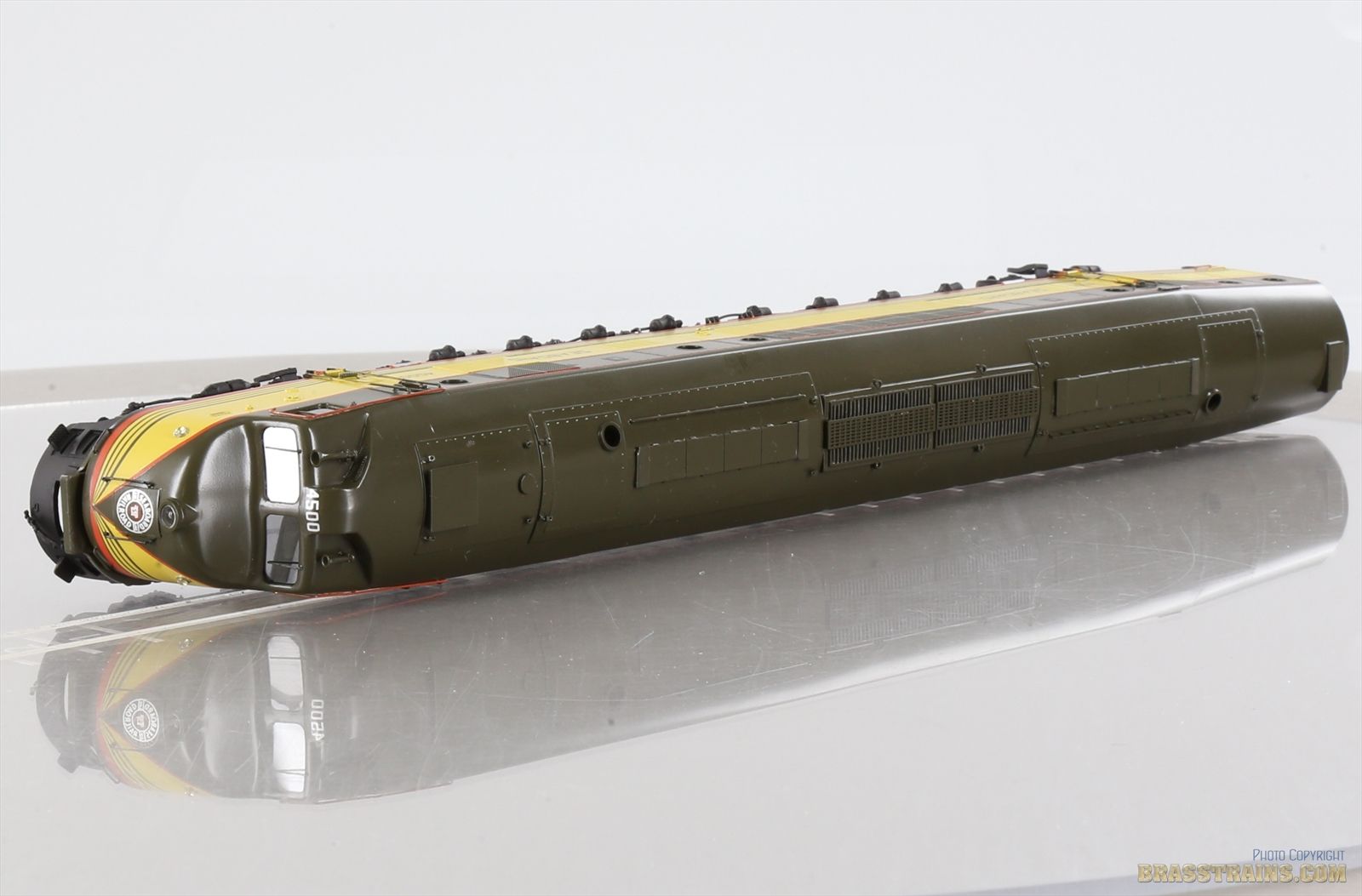 HO Brass Model Train - OMI 6120.1 Overland SAL Seaboard Centipede #4500 ...