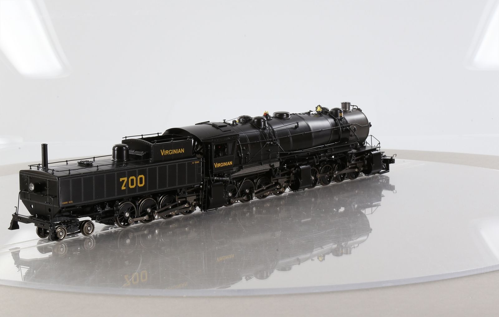 HO Brass Model Train - PSC 16808-1 VGN Virginian Triplex 2-8-8-8-4 #700 ...