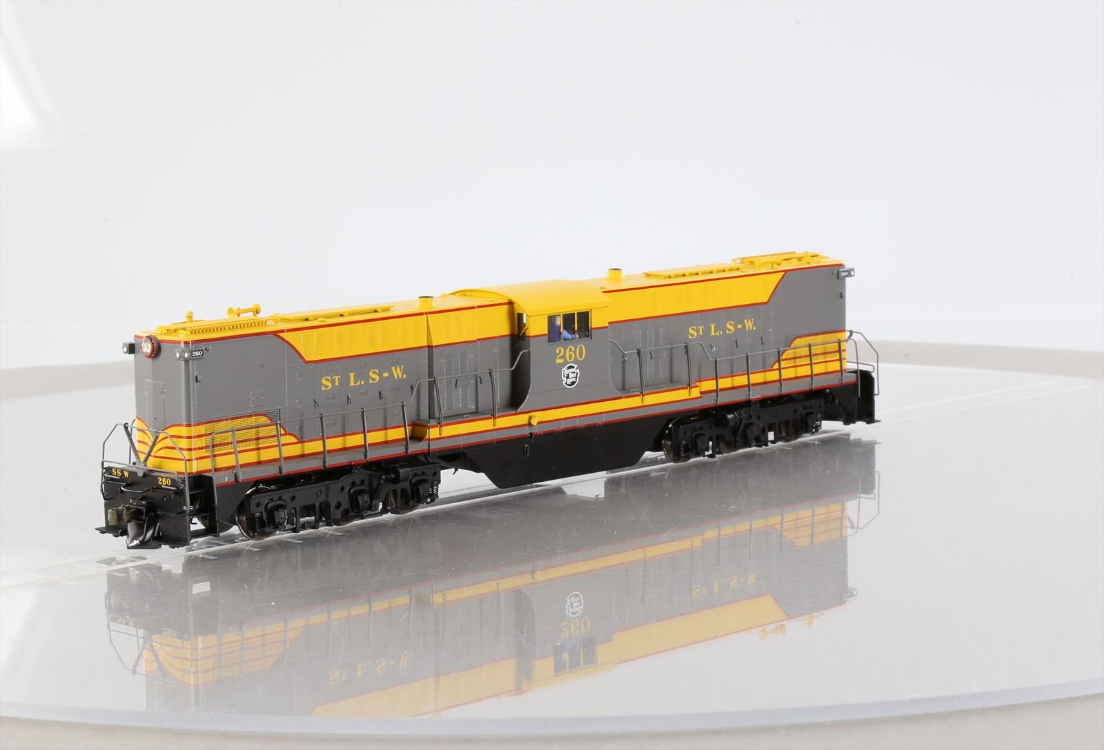 HO Brass Model - DP Division Point SSW Cotton Belt Baldwin Center Cab ...