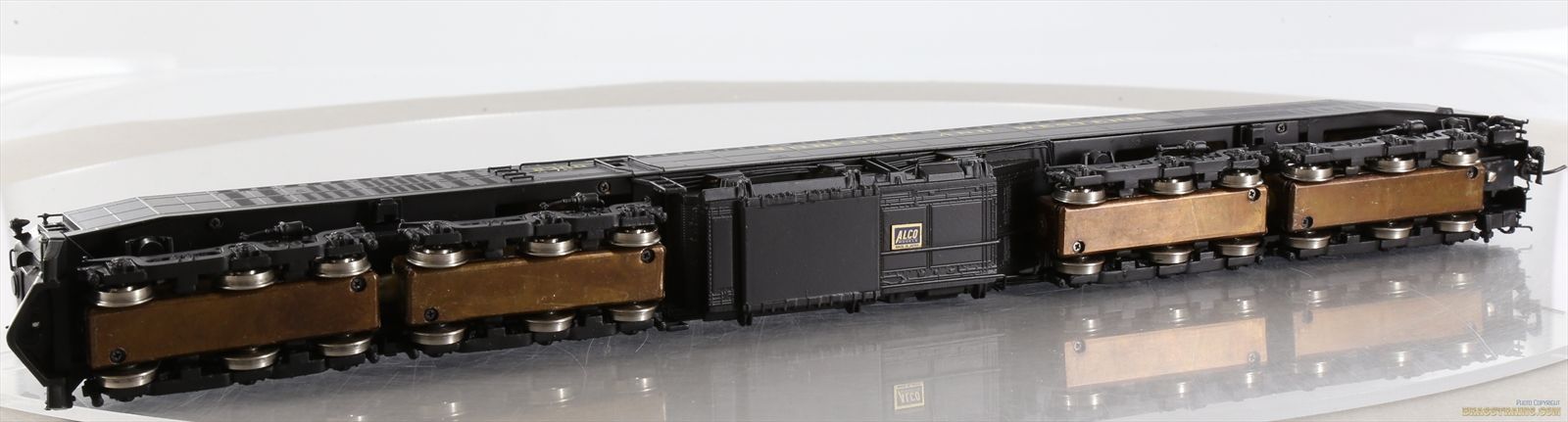 HO Brass Model Train - ALCO Models D-168 N&W Norfolk & Western Jawn ...