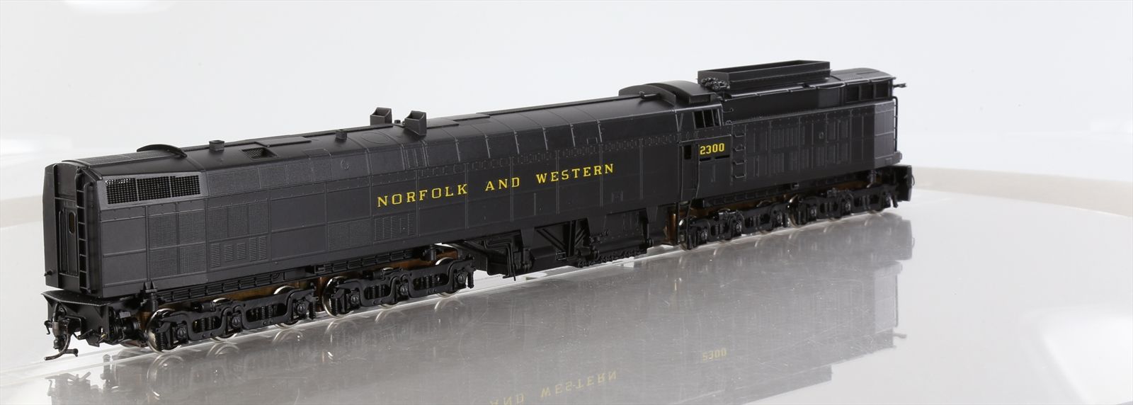 HO Brass Model Train - ALCO Models D-168 N&W Norfolk & Western Jawn ...