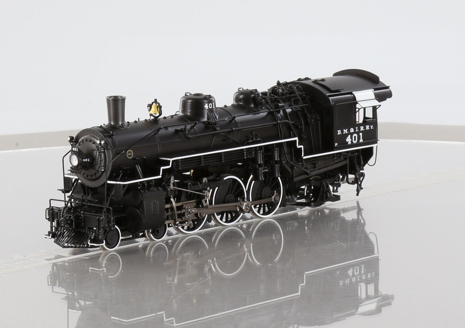 HO Brass Model Train - DP 3755 Division Point DM&IR Class P 4-6-2 #401 ...