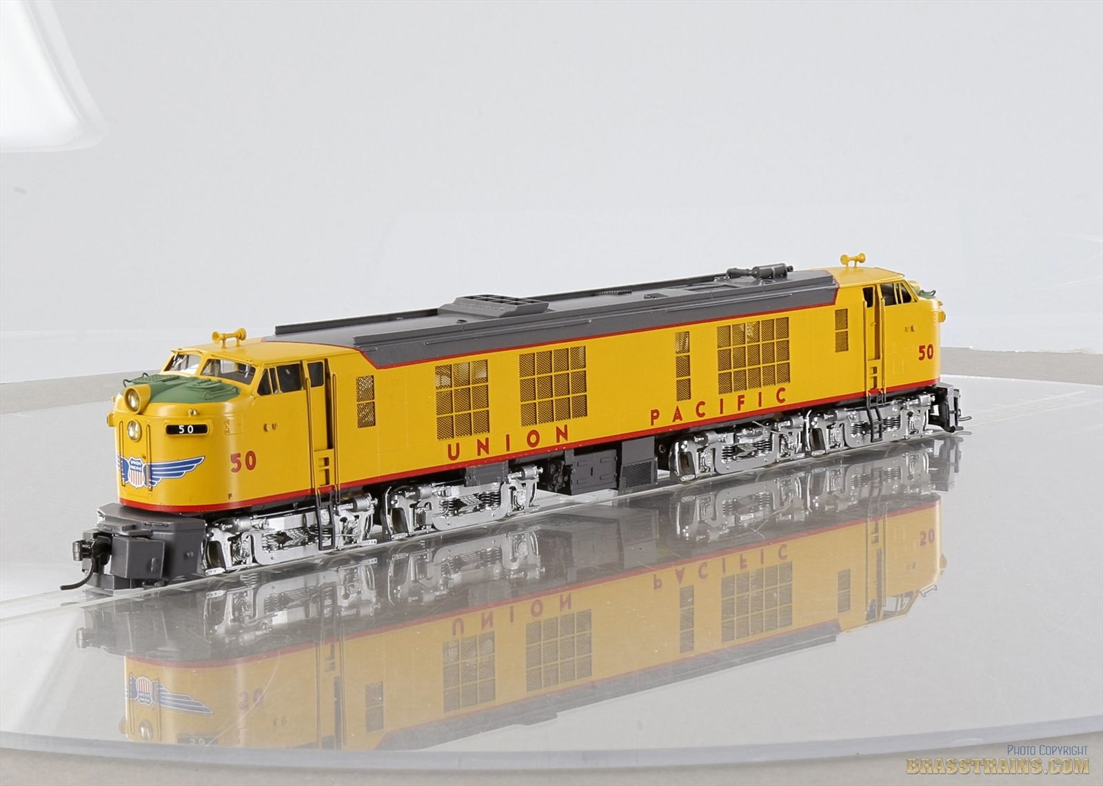 HO Brass Model Train - OMI UP Union Pacific Double Ended Gas Turbine ...