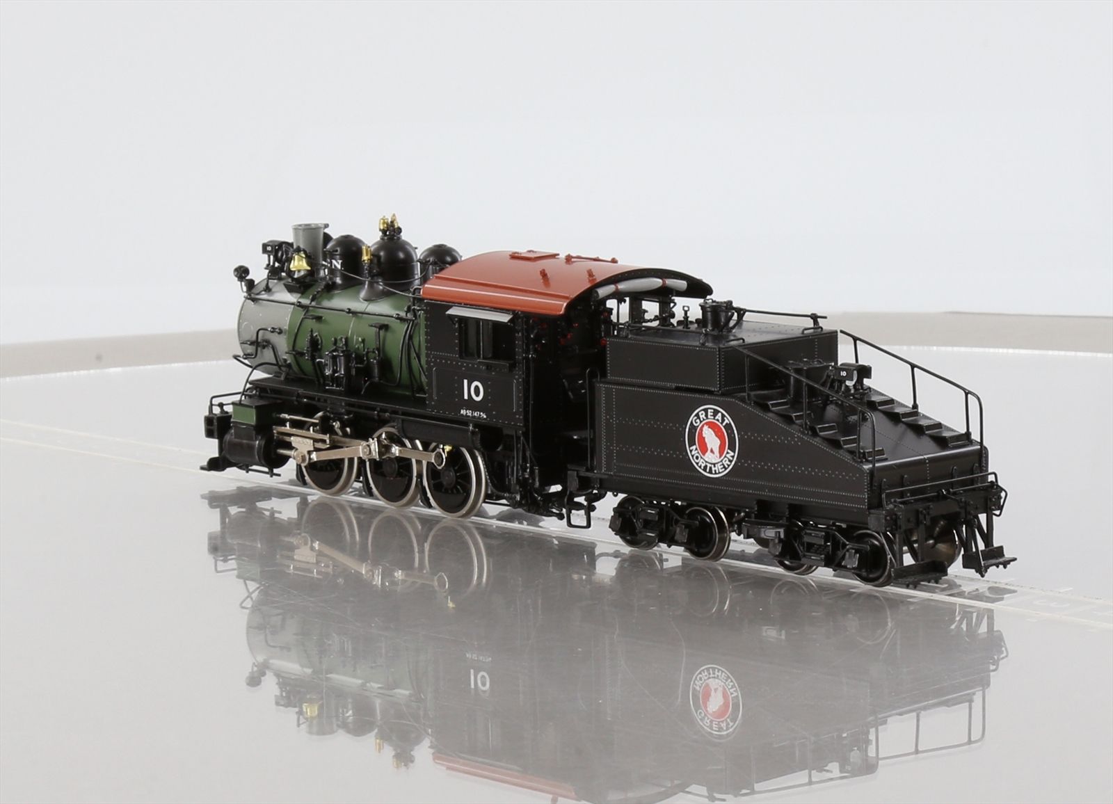 HO Brass Model Train - W&R GN Great Northern A-9, 0-6-0 #10 Version 2 ...