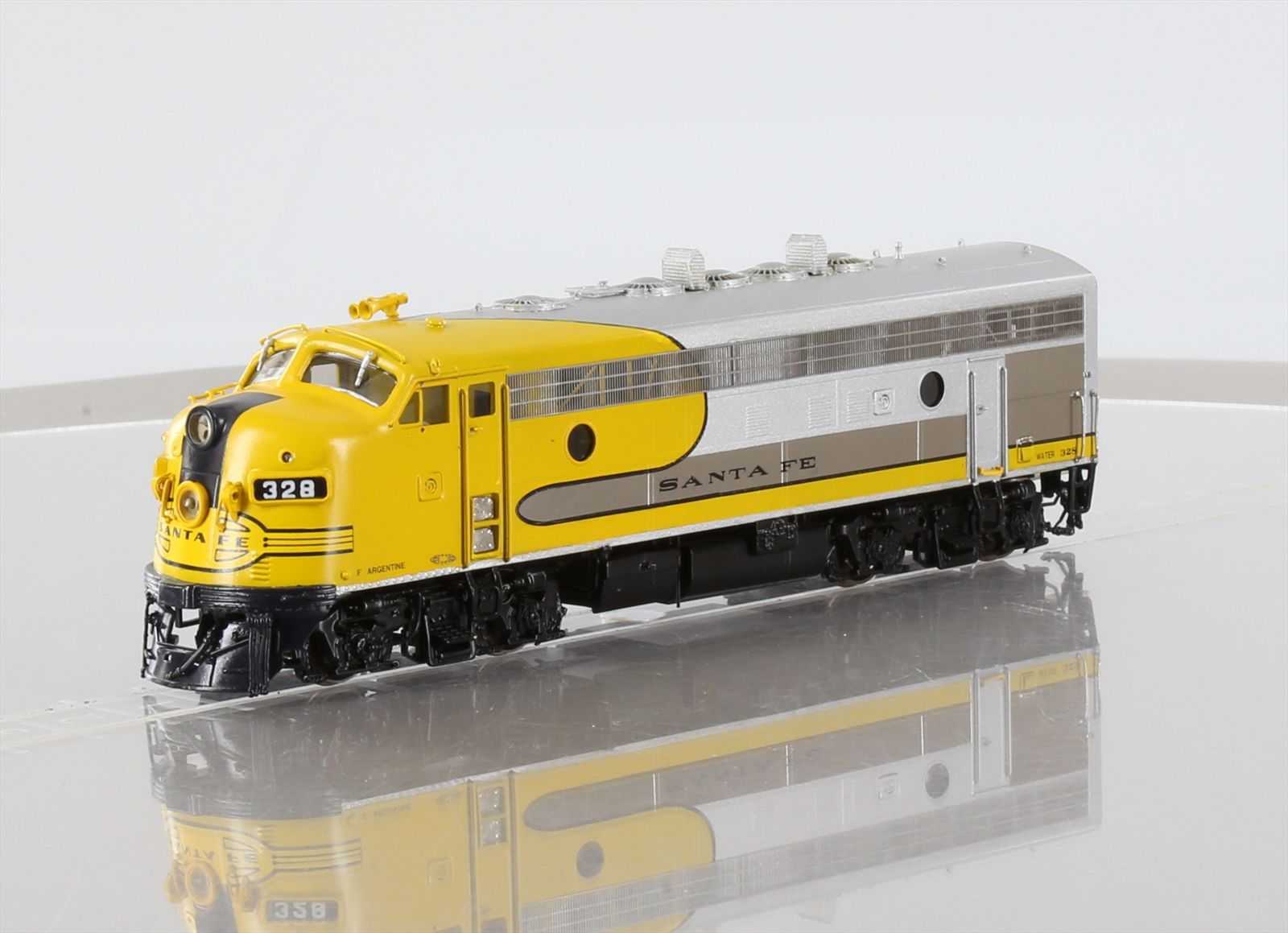 HO Brass Model Train - OMI 6498.2 ATSF Santa Fe F7 F7A F7B A-B Diesel ...