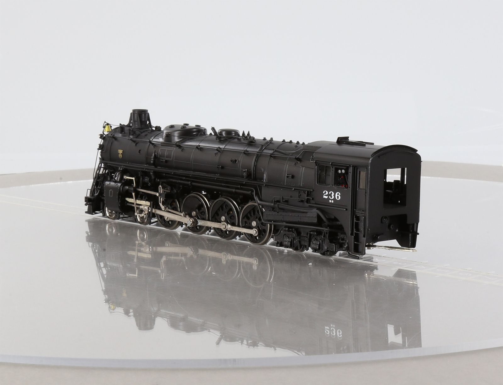 HO Scale Brass Model - OMI 1587.1 MILW Milwaukee Road S2 4-8-4 #236 - F/P