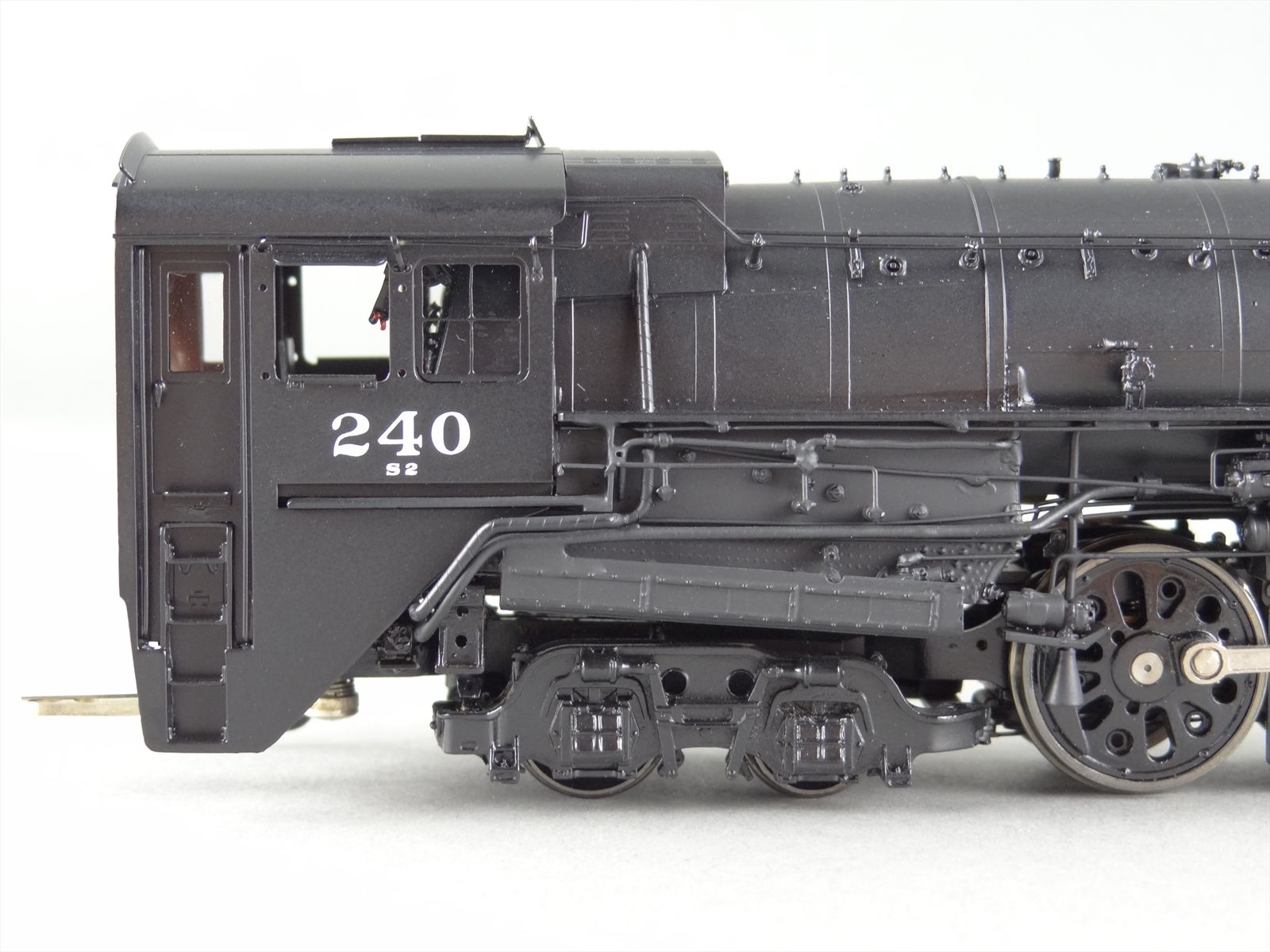 HO Scale Brass Model - OMI 1587.1 MILW Milwaukee Road S2 4-8-4 #240 - F/P