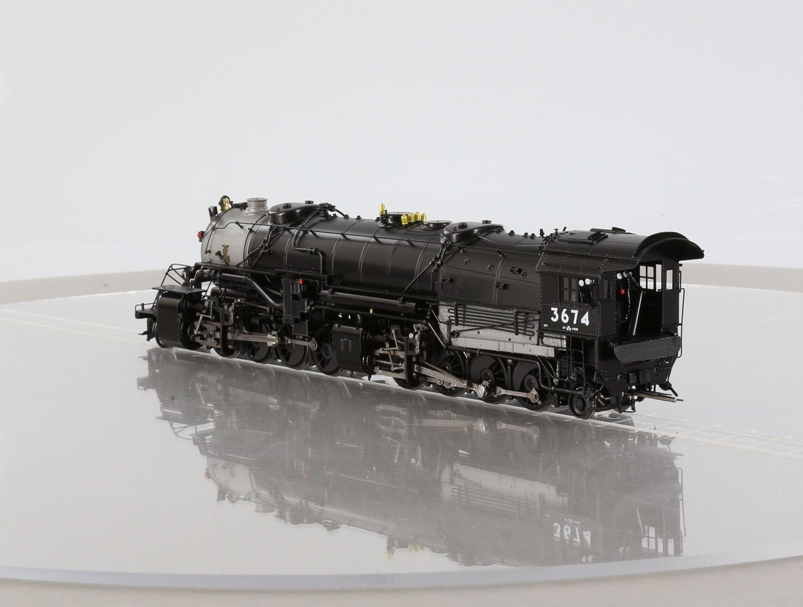 HO Brass Model Train - PSC 17426-1 UP Union Pacific 2-8-8-2 #3674 - Ex ...