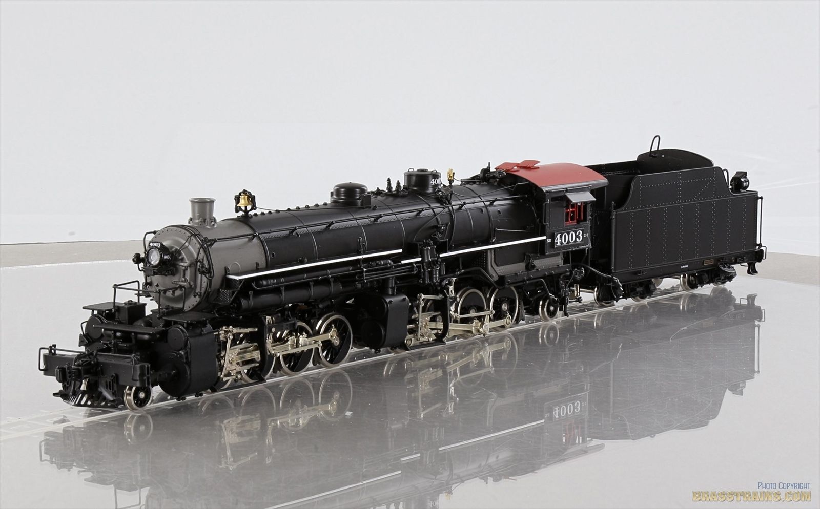 HO Scale Brass Model Steam Locomotive - W&R NP Northern Pacific Z-2 2-8 ...