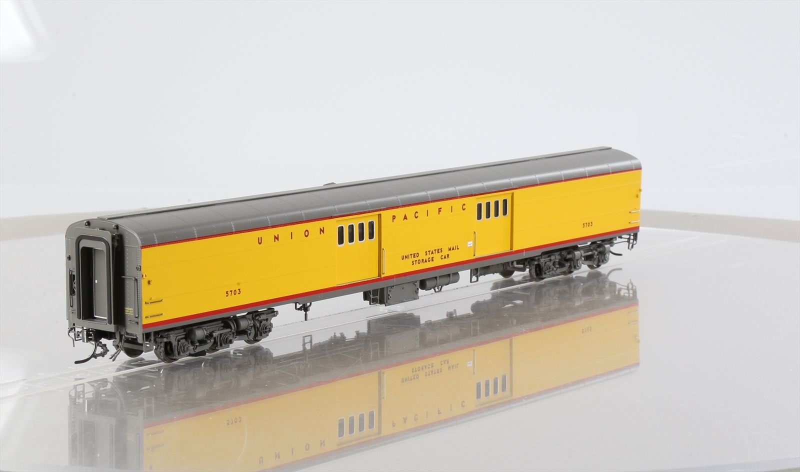 HO Brass Model - TCY 1385.1 UP Union Pacific LW Postal Storage #5703 - F/P