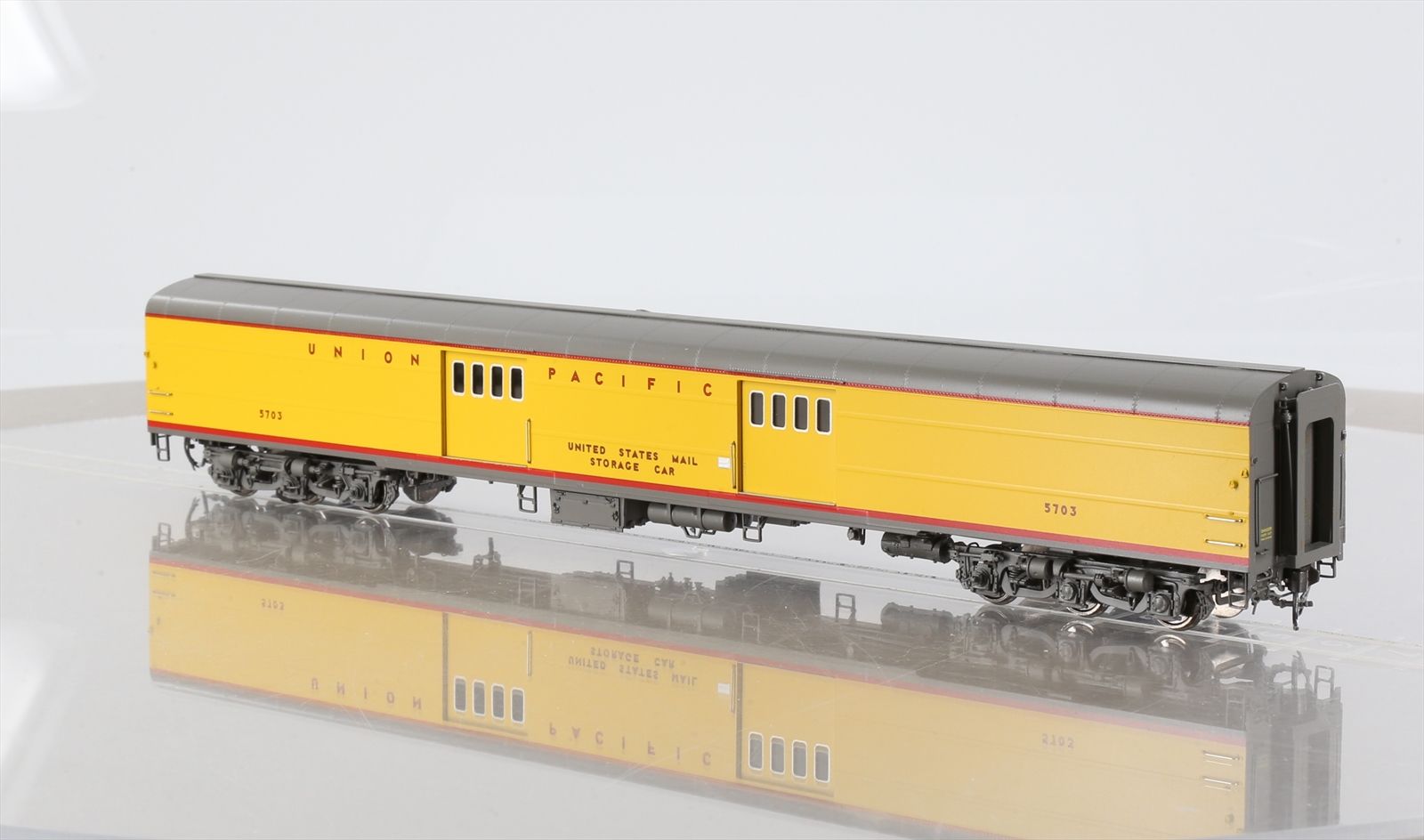 HO Brass Model - TCY 1385.1 UP Union Pacific LW Postal Storage #5703 - F/P