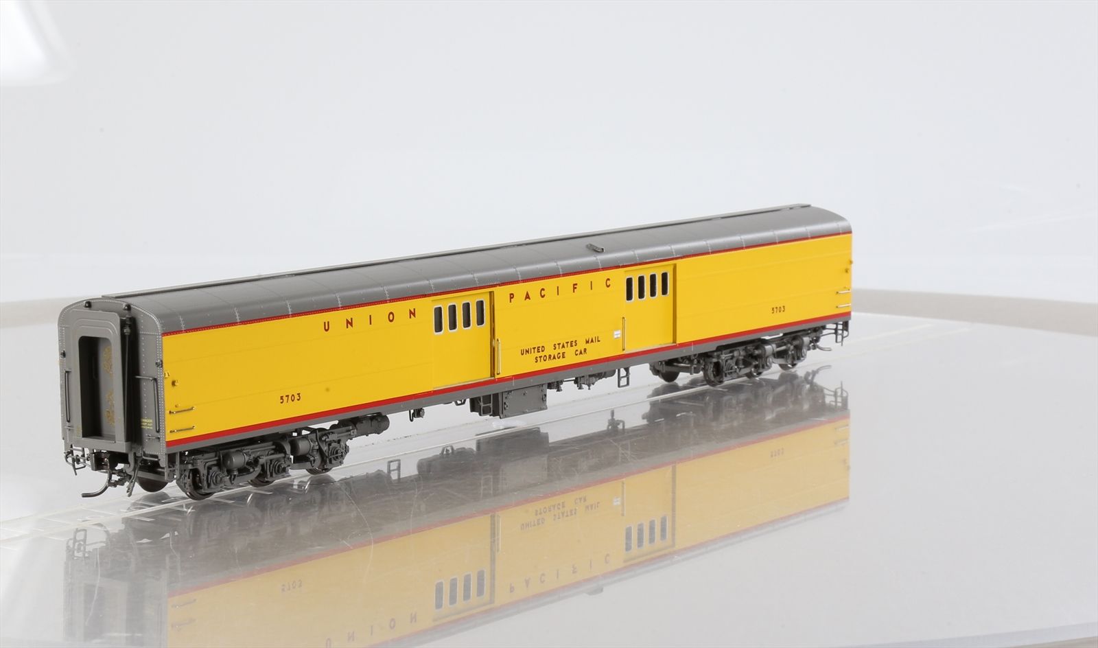 HO Brass Model - TCY 1385.1 UP Union Pacific LW Postal Storage #5703 - F/P
