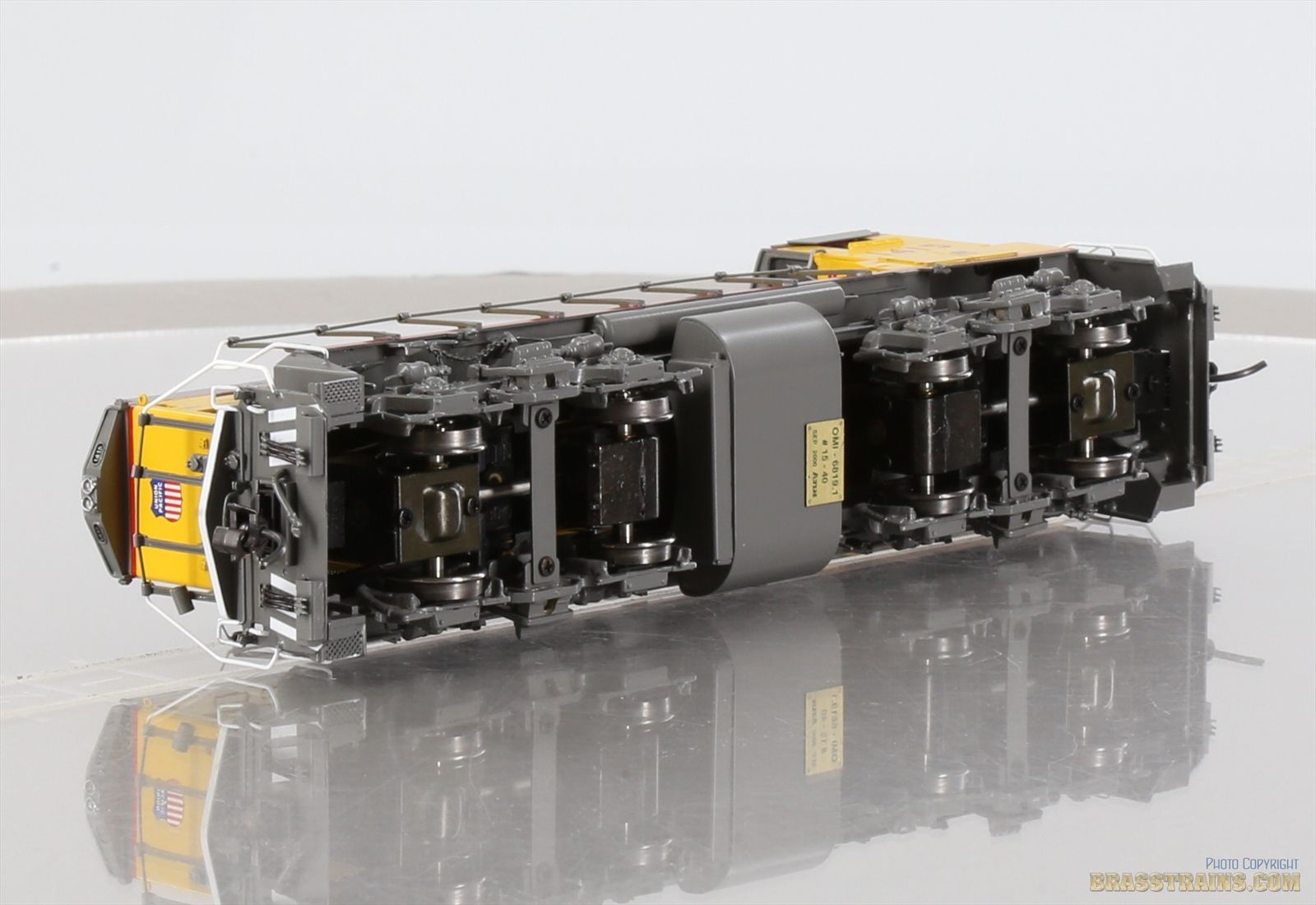 HO Brass Model - OMI 6819.1 UP Union Pacific MP15AC ex-MILW #1415 - F/P + Lights