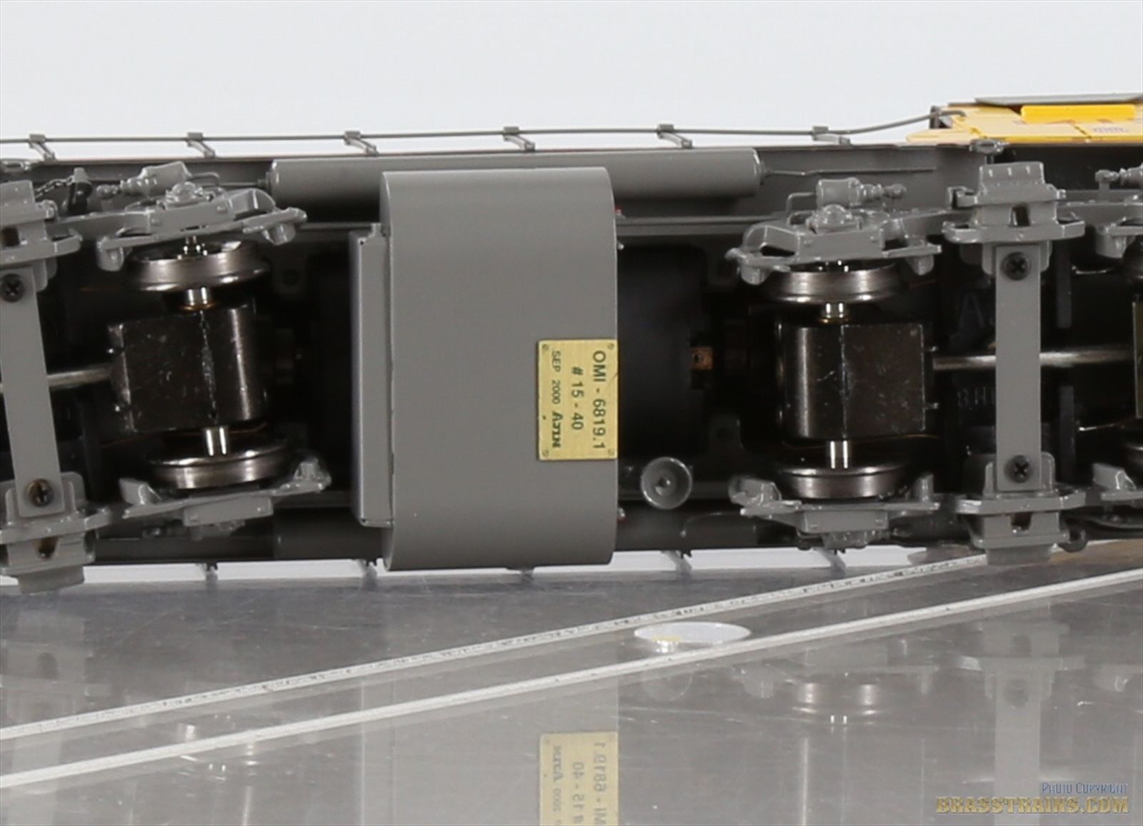 HO Brass Model - OMI 6819.1 UP Union Pacific MP15AC ex-MILW #1415 - F/P + Lights