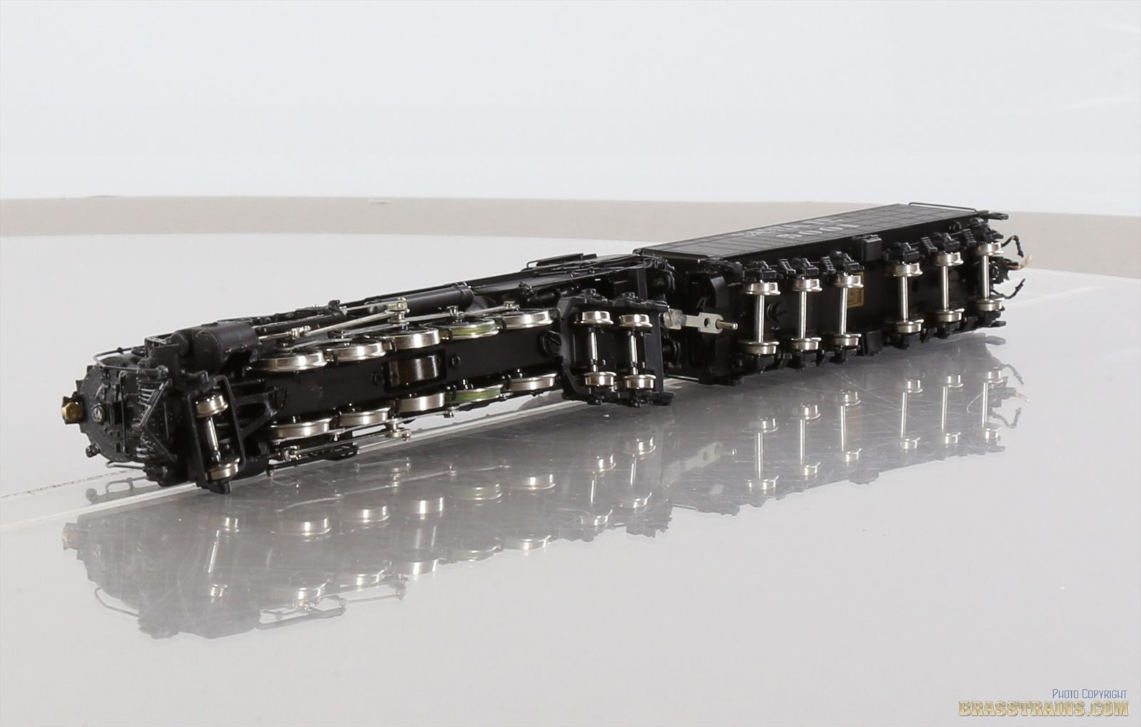 N Scale Brass Hallmark Models AT&SF Santa Fe 2-10-4 Steam Loco #5001 - F/P