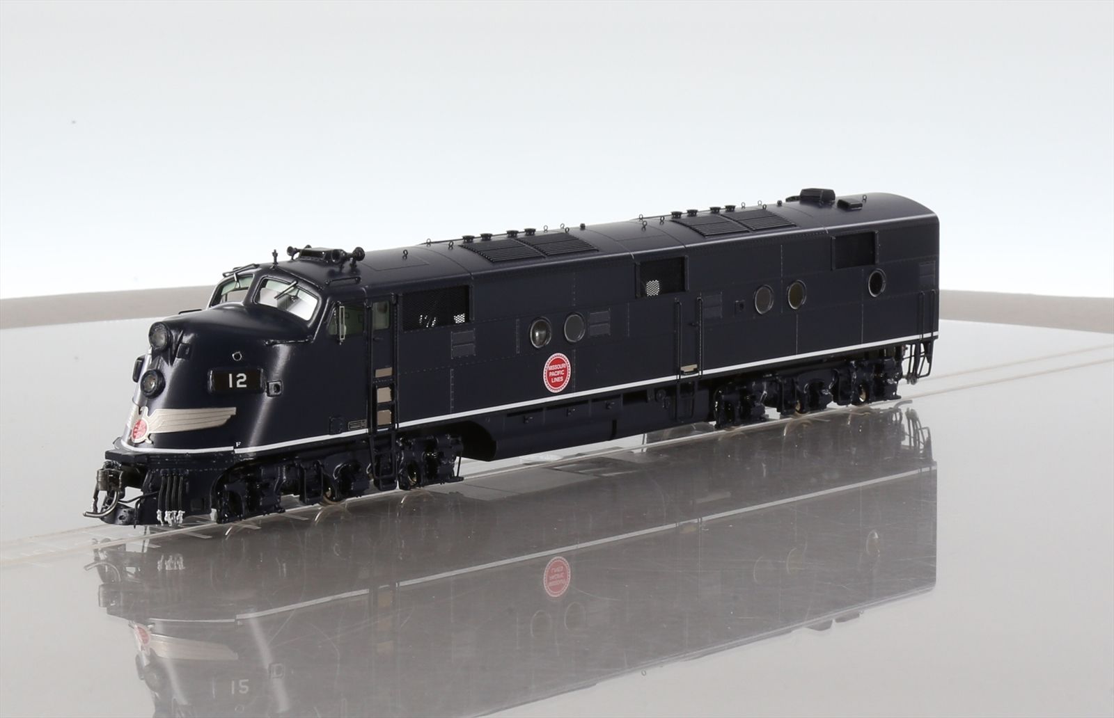 HO Brass Model Train - UTI-5322 MOPAC E-6 A/B Set Late Version #12, #12B