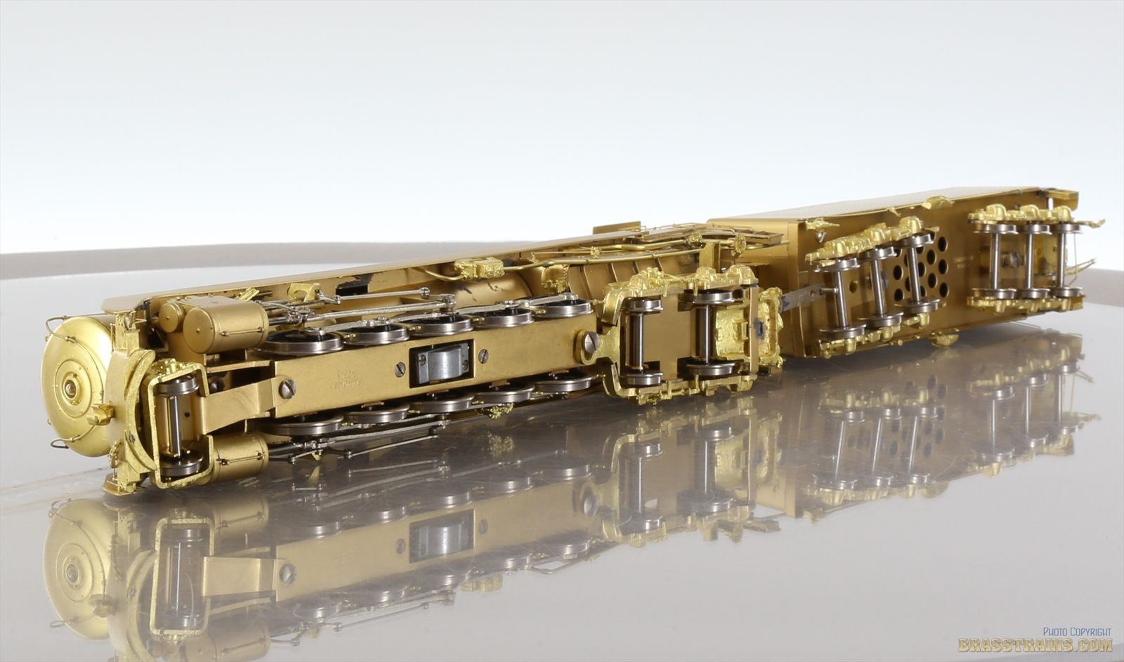 HO Brass Model Train - Totem CPR T1b 2-10-4 #5920-29 Canadian Pacific ...