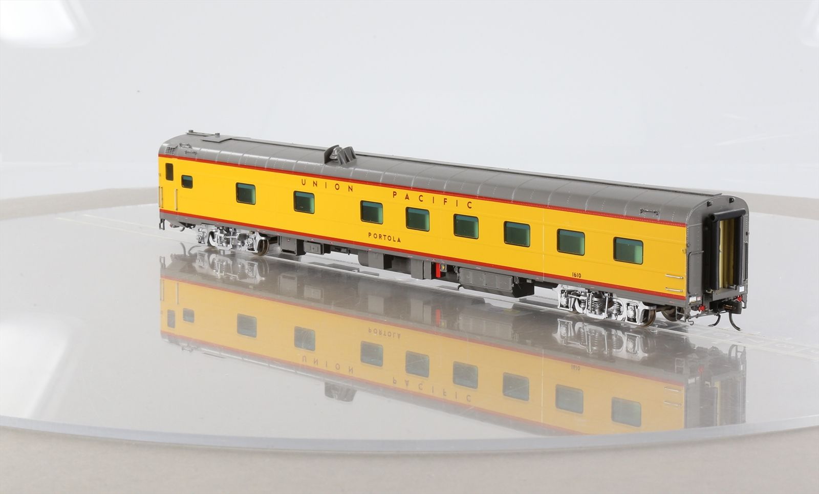 HO Brass Model - OMI 3421.1 UP Union Pacific Sleeper - Portola #1610 ...