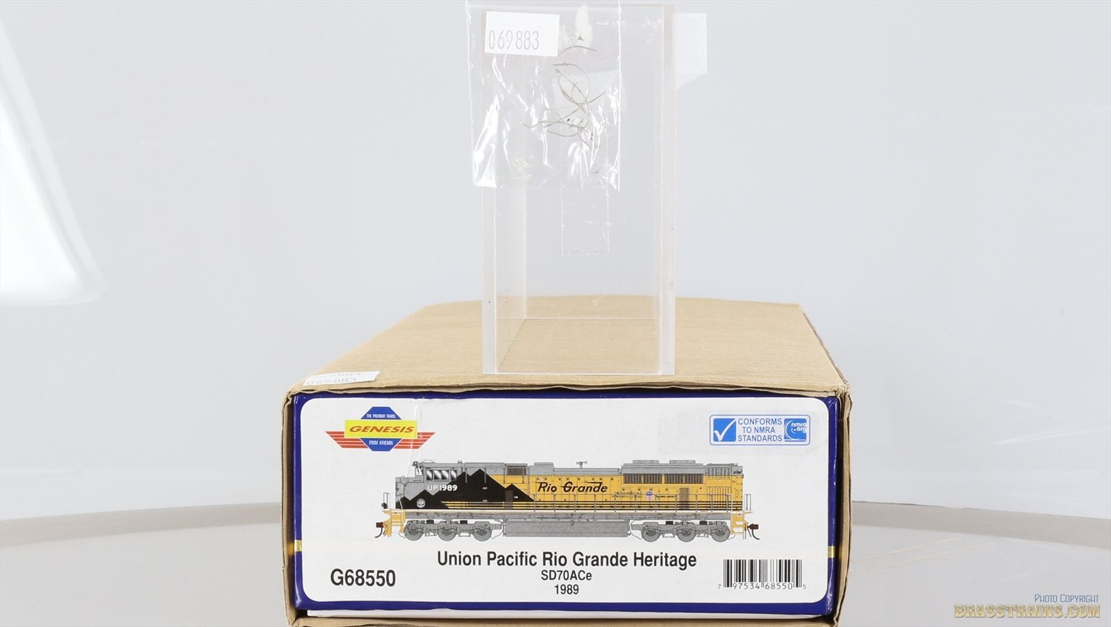 HO Plastic Model - Athearn Genesis G68550 UP Rio Grande Heritage ...