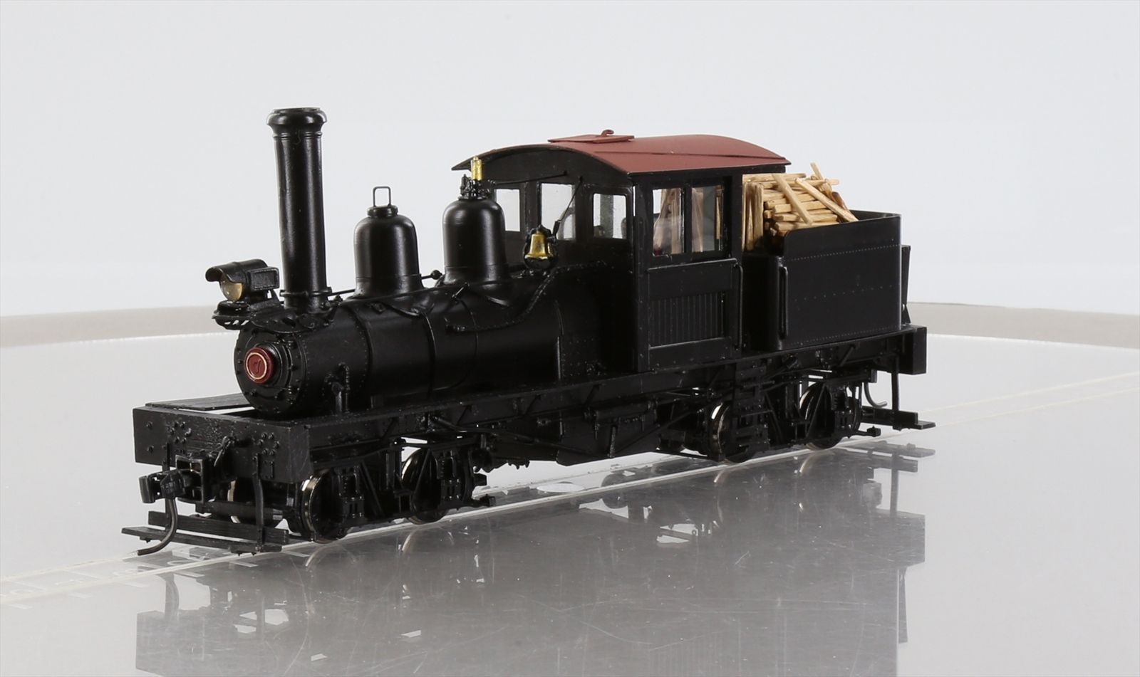 On3 Scale Brass Model - PSC Precision Scale 18-Ton Shay - F/P + Unlettered