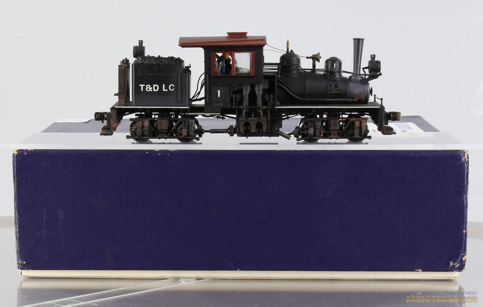 On3 Brass Model - US Hobbies 13-Ton Shay T&D LC #1 - Custom + DCC