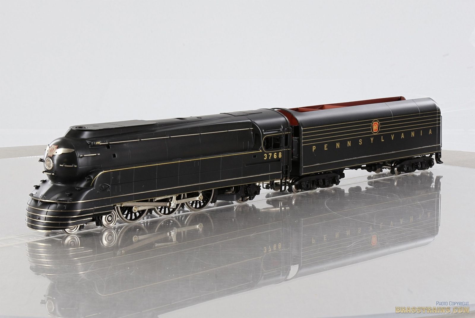 HO Scale Brass Model Train - Key Imports CS #77 PRR Pennsylvania 4-6-2 ...
