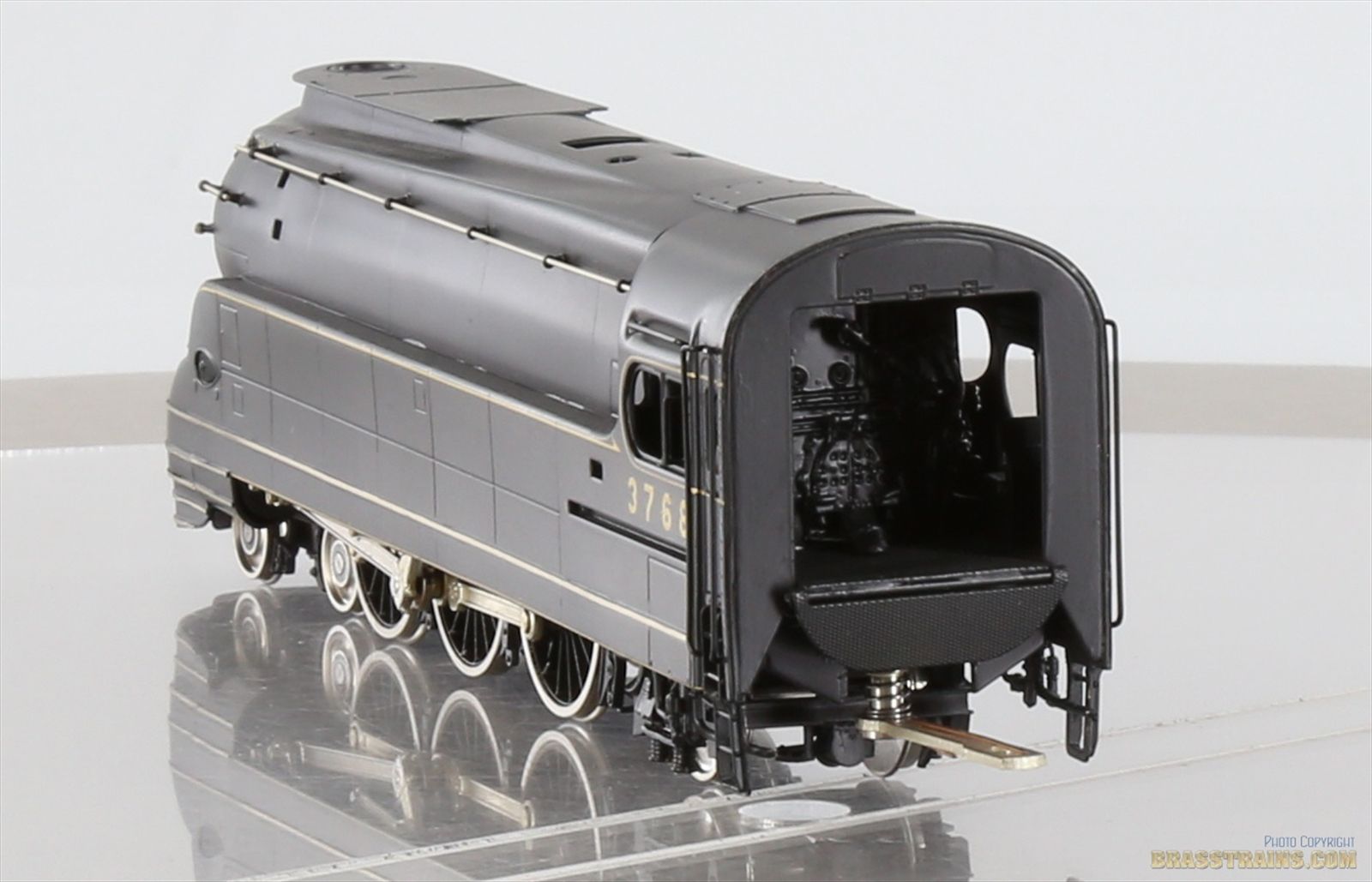 HO Scale Brass Model Train - Key Imports CS #77 PRR Pennsylvania 4-6-2 ...