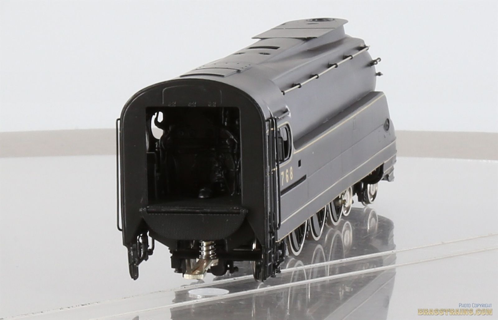 HO Scale Brass Model Train - Key Imports CS #77 PRR Pennsylvania 4-6-2 ...