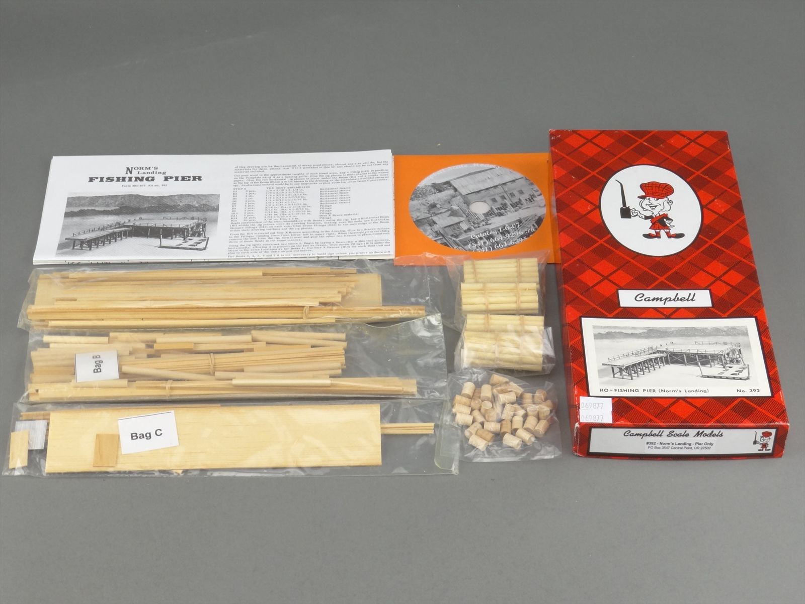 HO Scale Craftsman Kit - Campbell 307 392 396 - Lot of4 - Boat Shop ...