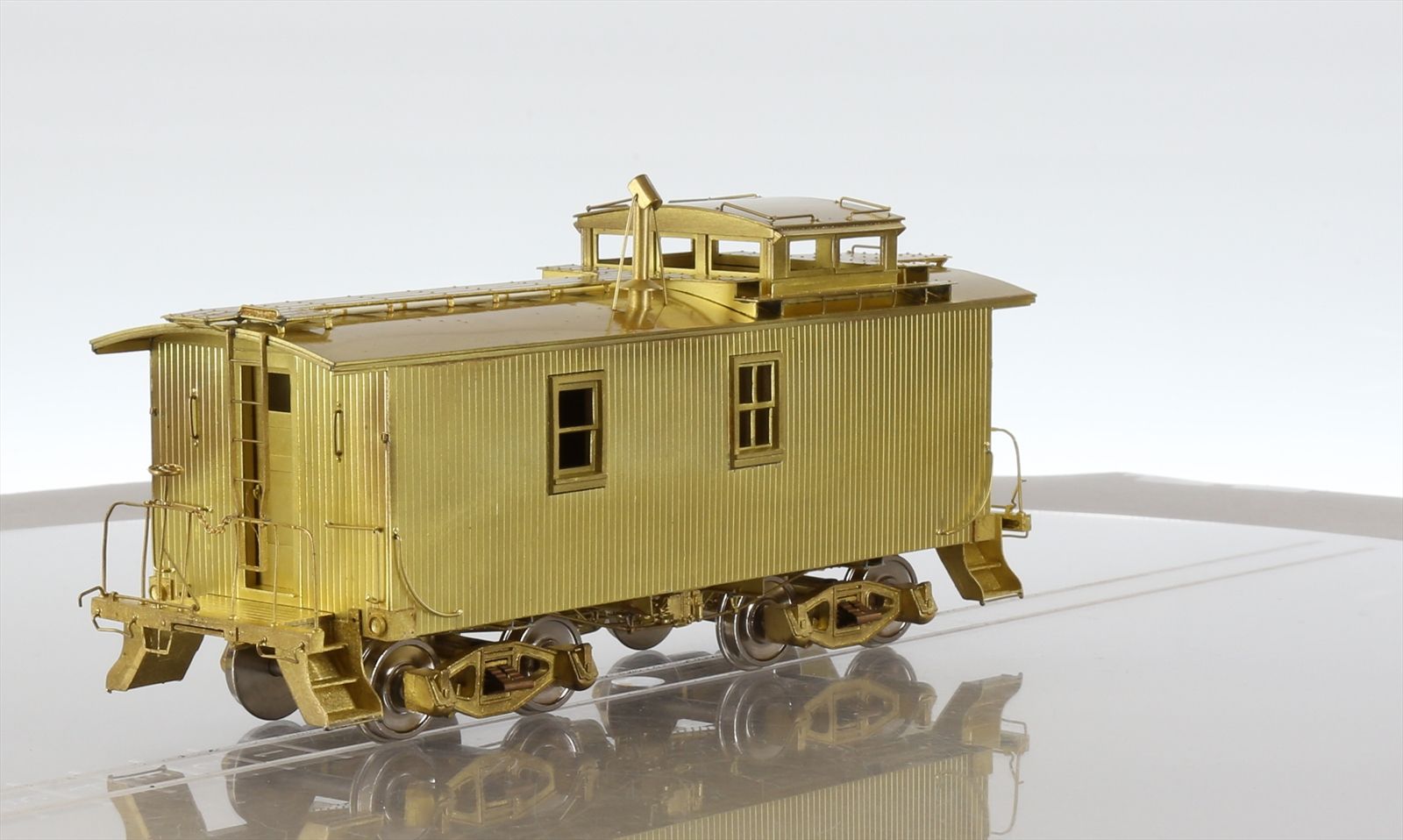 O Scale Brass Model - PSC 15437 NYC 18000 Series Wood Caboose - Unpainted