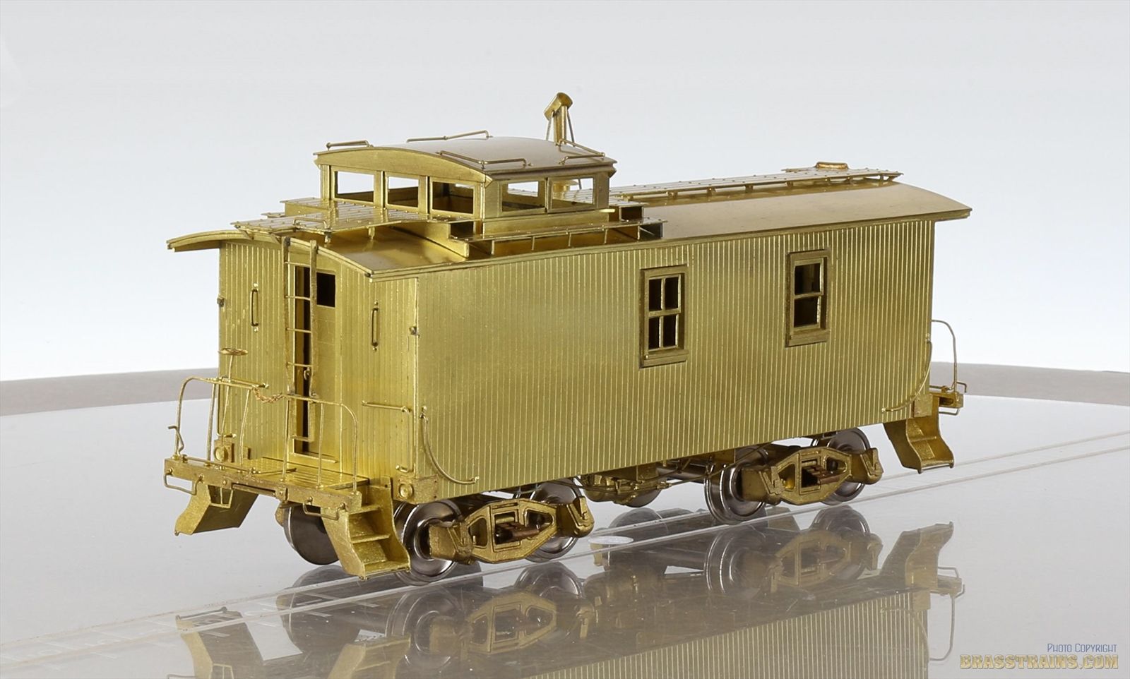 O Scale Brass Model - PSC 15437 NYC 18000 Series Wood Caboose - Unpainted