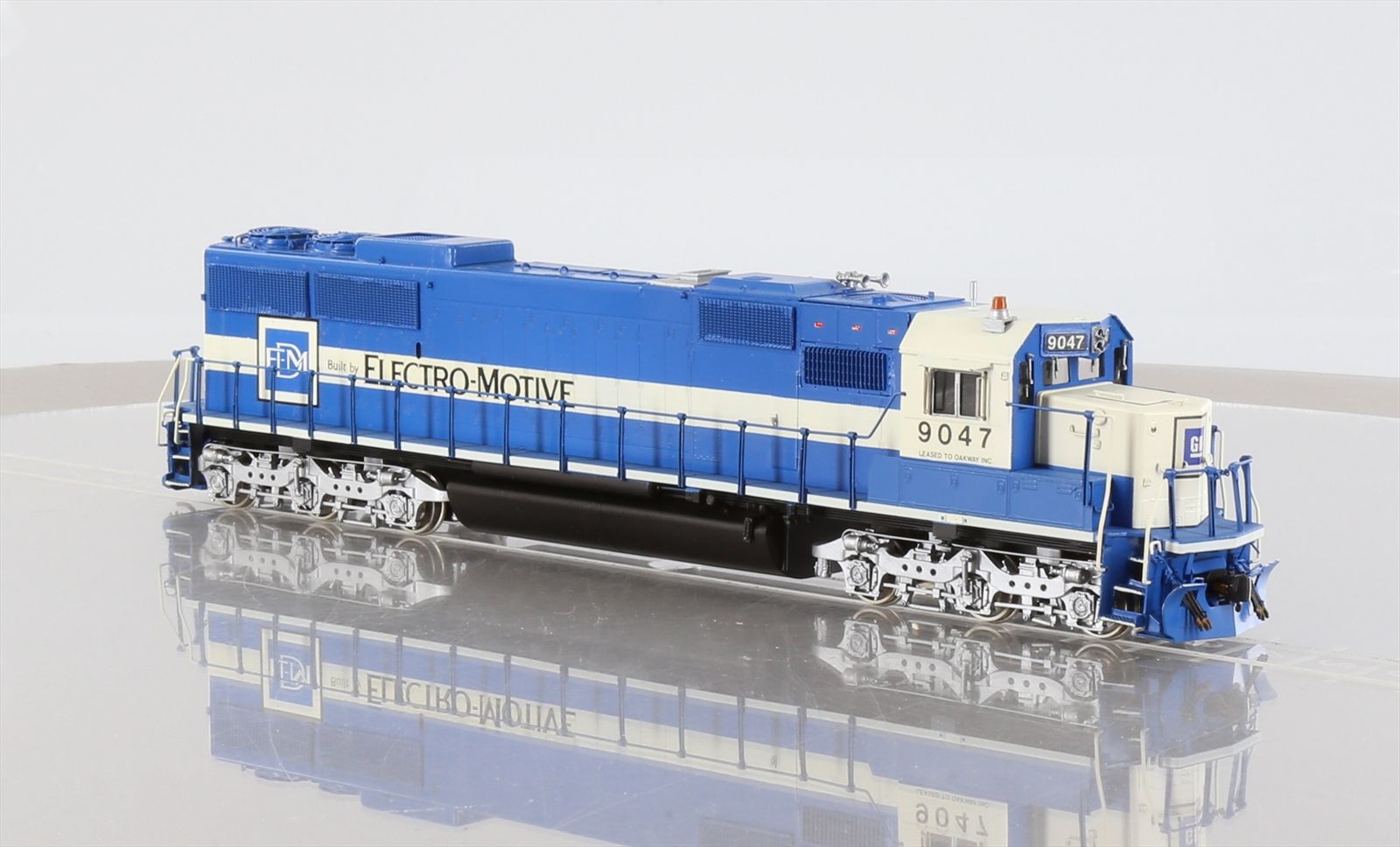 HO Brass Model - OMI 5047 EMD Electro-Motive Oakway Leasing SD60 #9047 - F/P