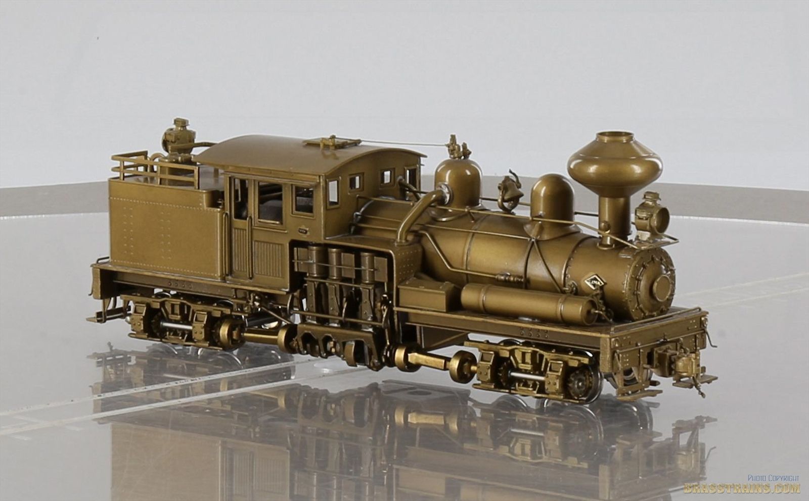 HO Brass Model Train - PFM United Michigan II LIMA 2-Truck Logging Shay ...