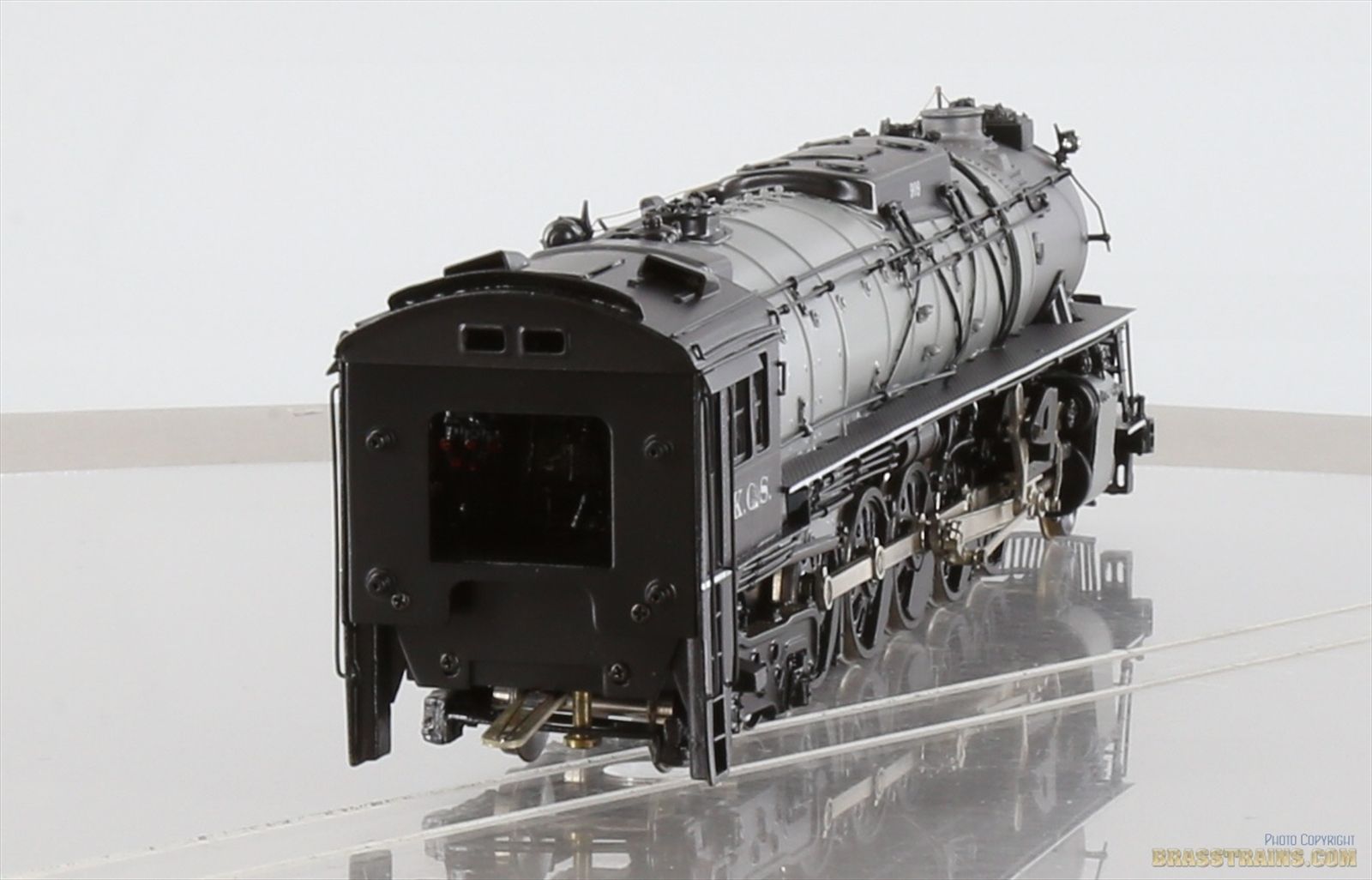 HO Brass Model Train - Hallmark Models Ajin KCS 2-10-4 J-1 Texas #909 ...