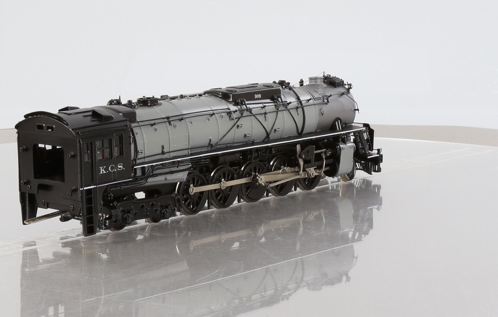 HO Brass Model Train - Hallmark Models Ajin KCS 2-10-4 J-1 Texas #909 ...
