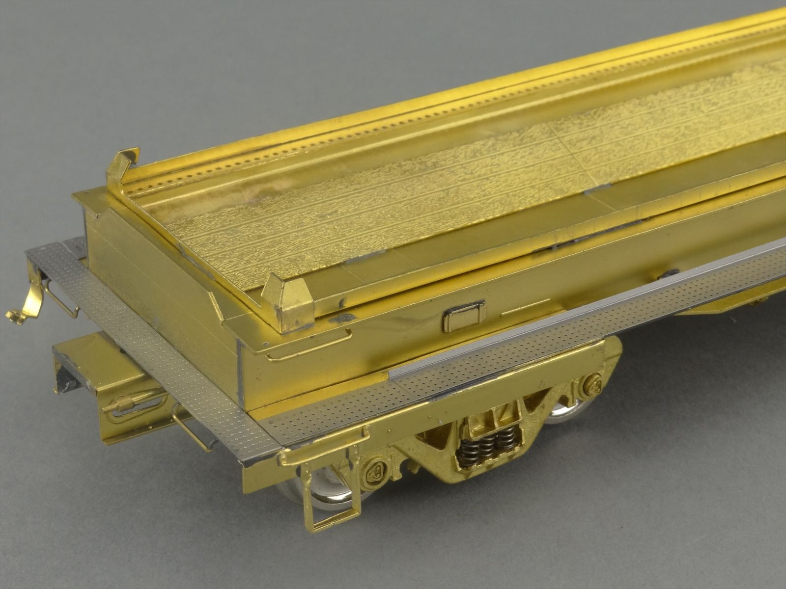 O Scale Brass Model - OMI 0098 Evans Steel Coil Car w/ Full Walkways ...