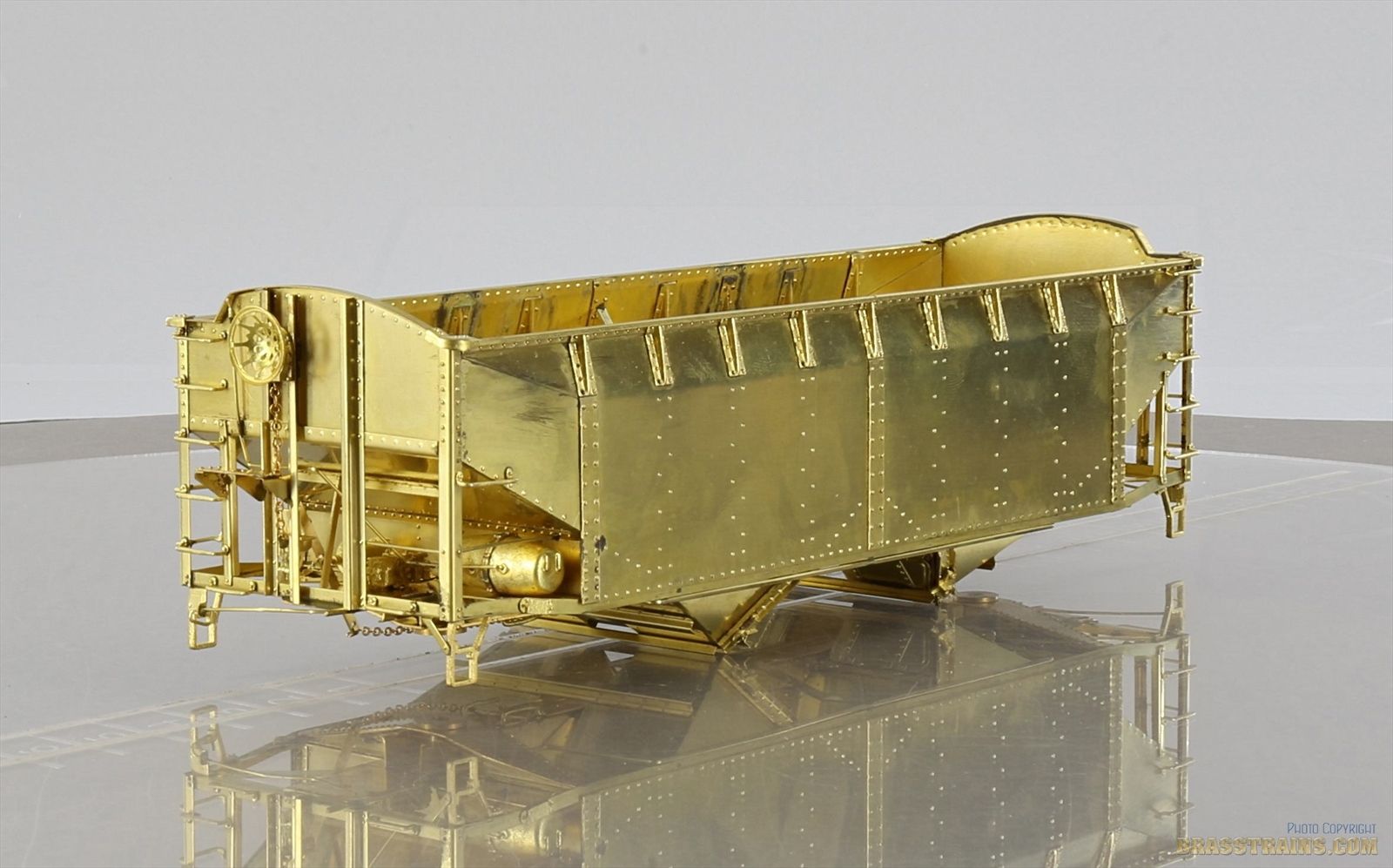 O Scale Brass Model - RYM Rich Yoder 201031 C&O NKP 50-Ton Twin Bay ...